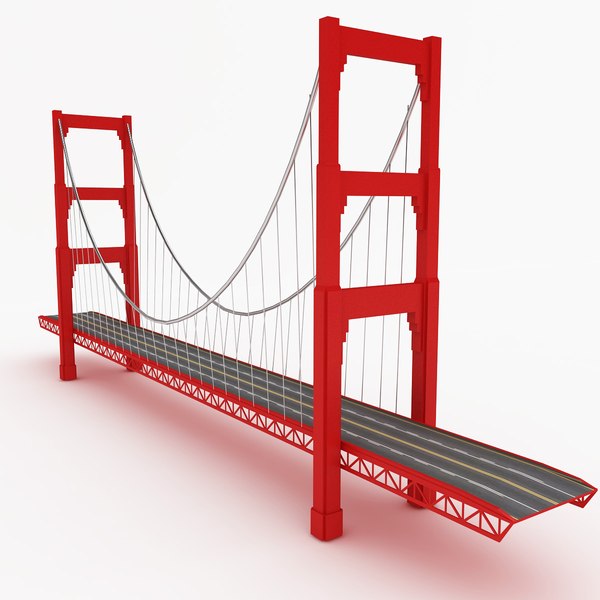 Golden Gate Bridge 3D Models for Download | TurboSquid