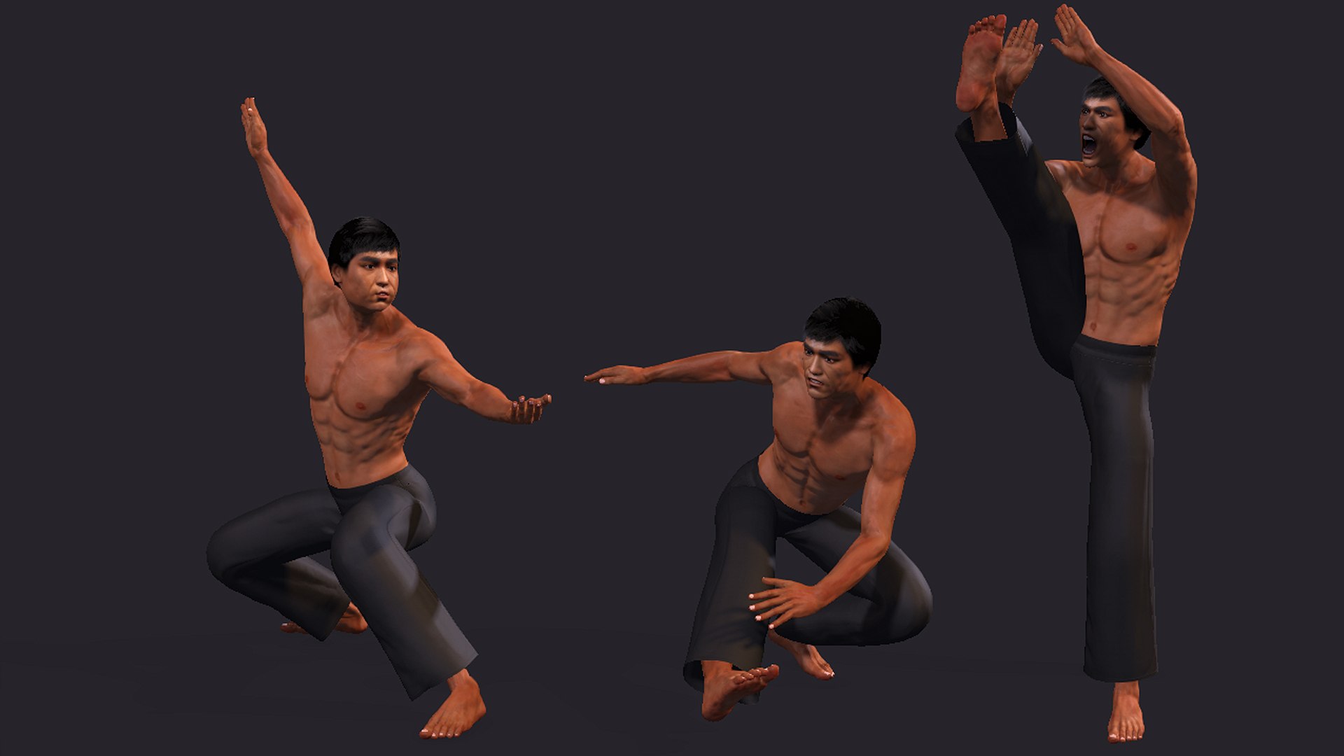 Kung Fu 3D Model - TurboSquid 1861452