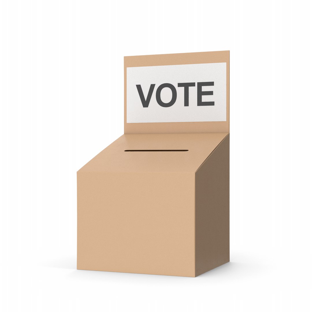 Vote Box 3D Model - TurboSquid 2186538
