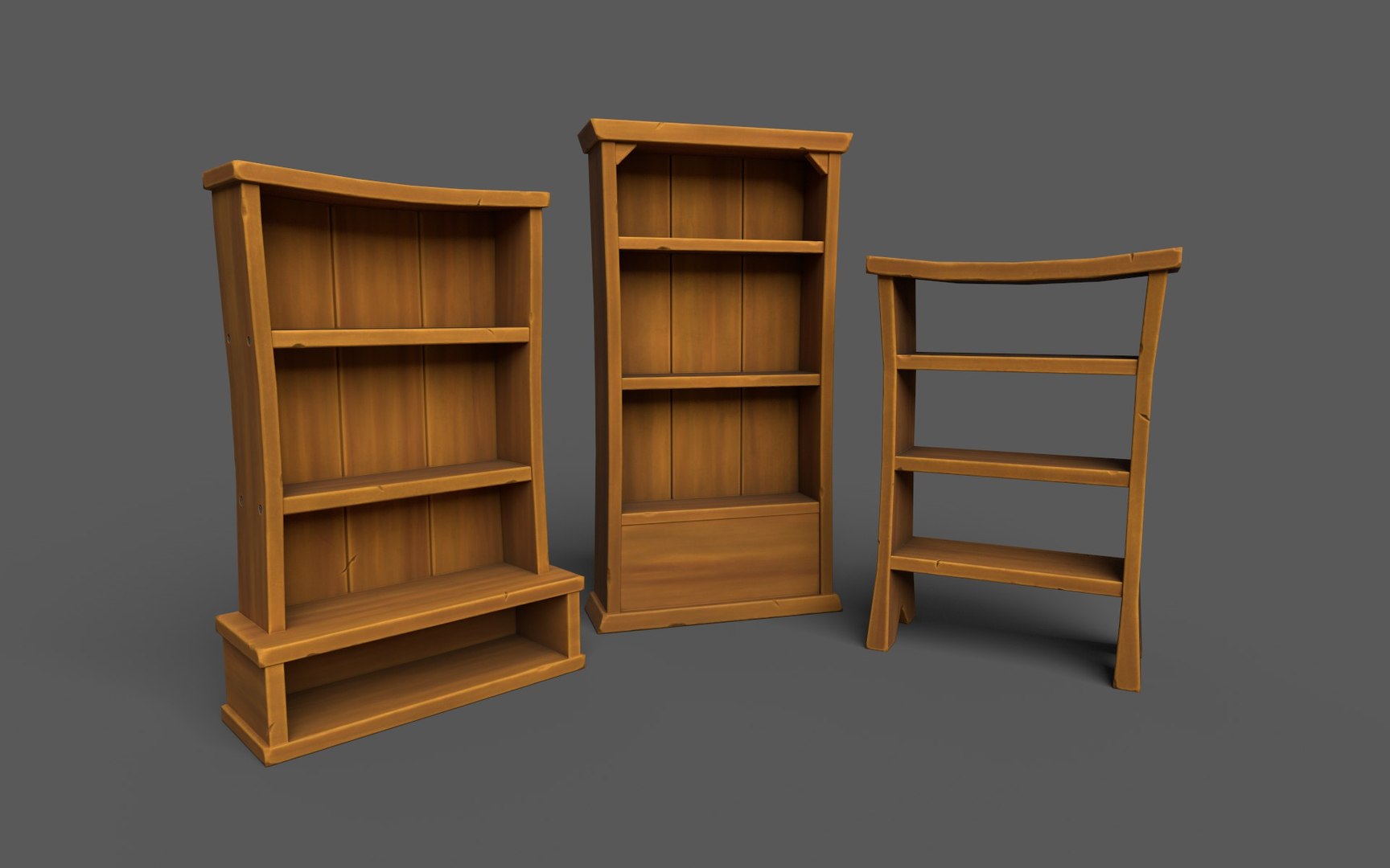 Low Poly Cabinets 3D Model - TurboSquid 2008264