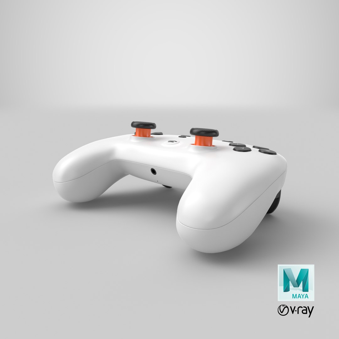 Google stadia controller 3D - TurboSquid 1403734