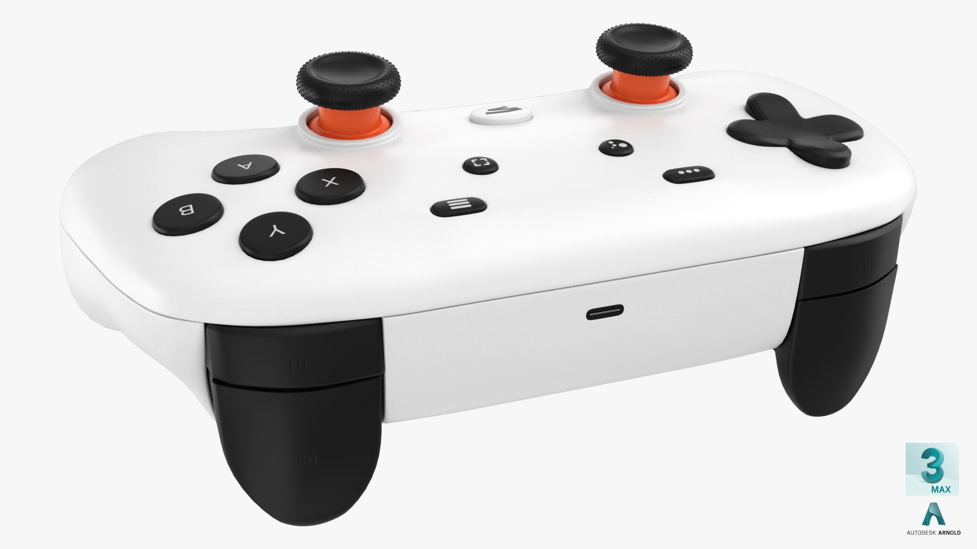 Google Stadia Controller 3D - TurboSquid 1403734