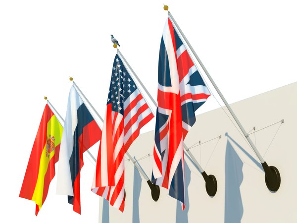 animation flag 3d 3ds