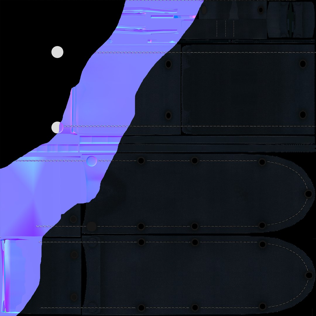3ds max smatchet knife