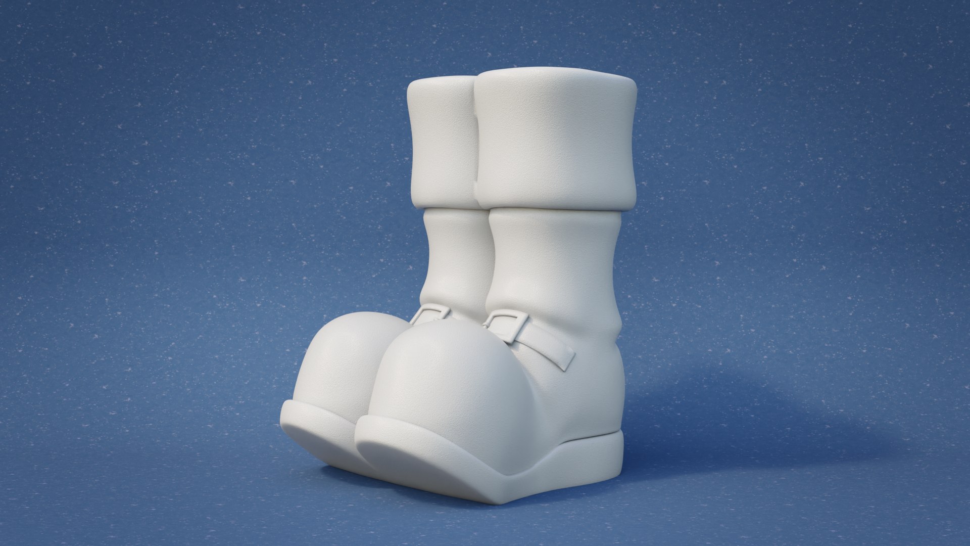 3D Santa Boots - TurboSquid 2212942