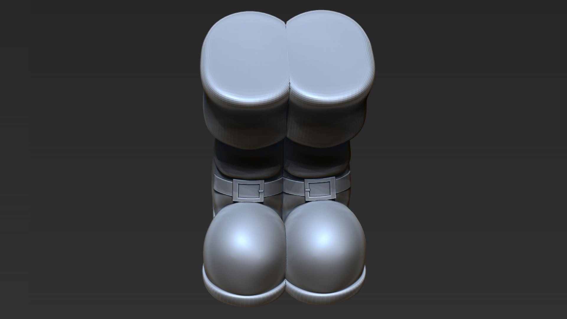 3D Santa Boots - TurboSquid 2212942