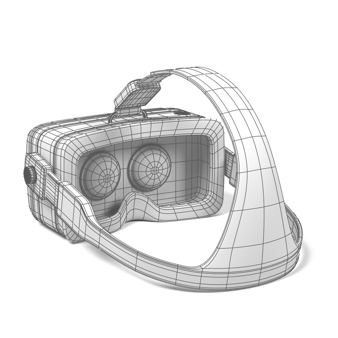 Vr Headset 3d Model