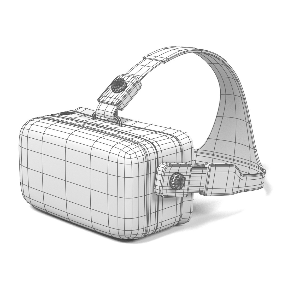Vr Headset 3d Model