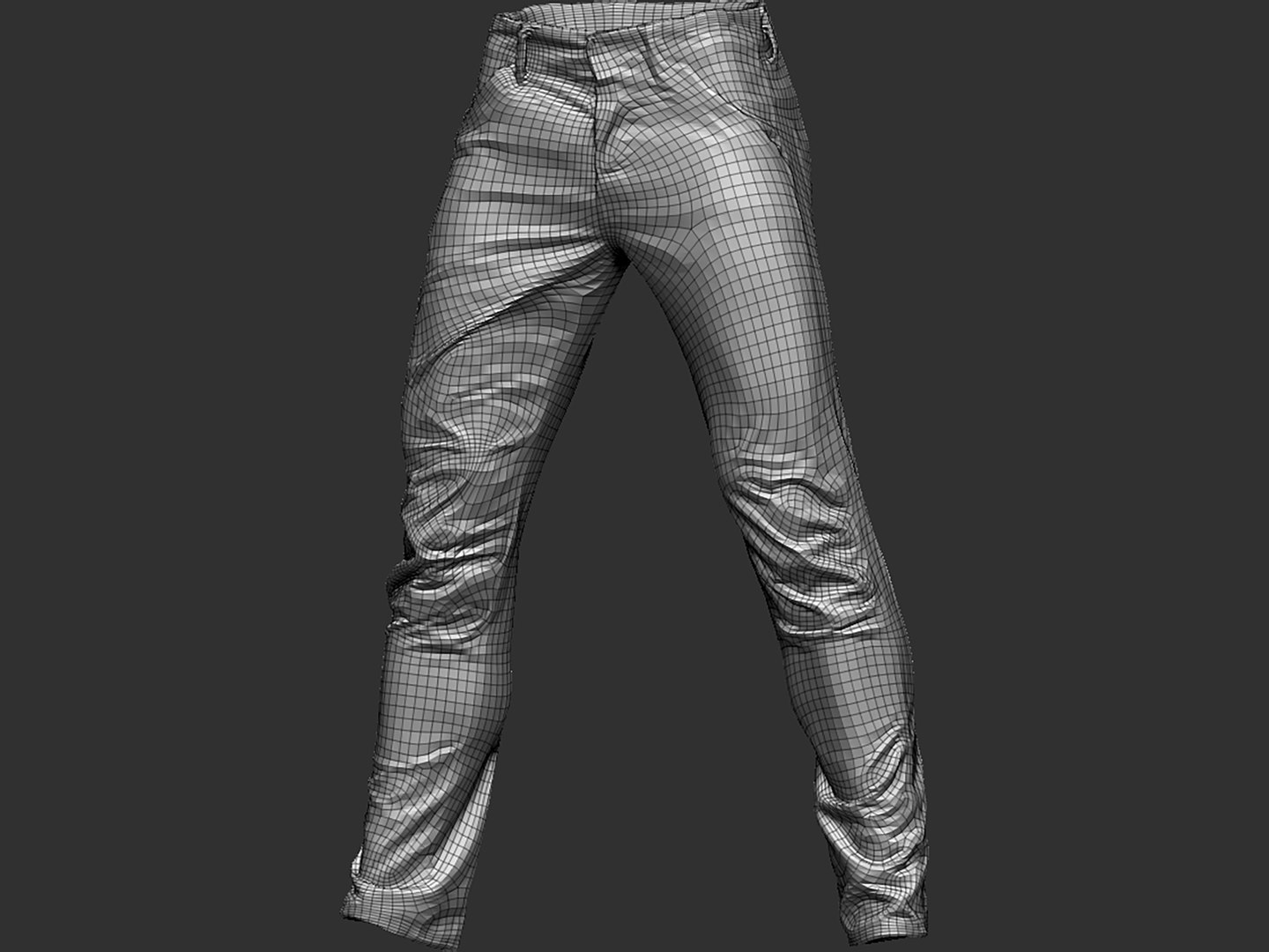 3D Pants Scan model - TurboSquid 1894579