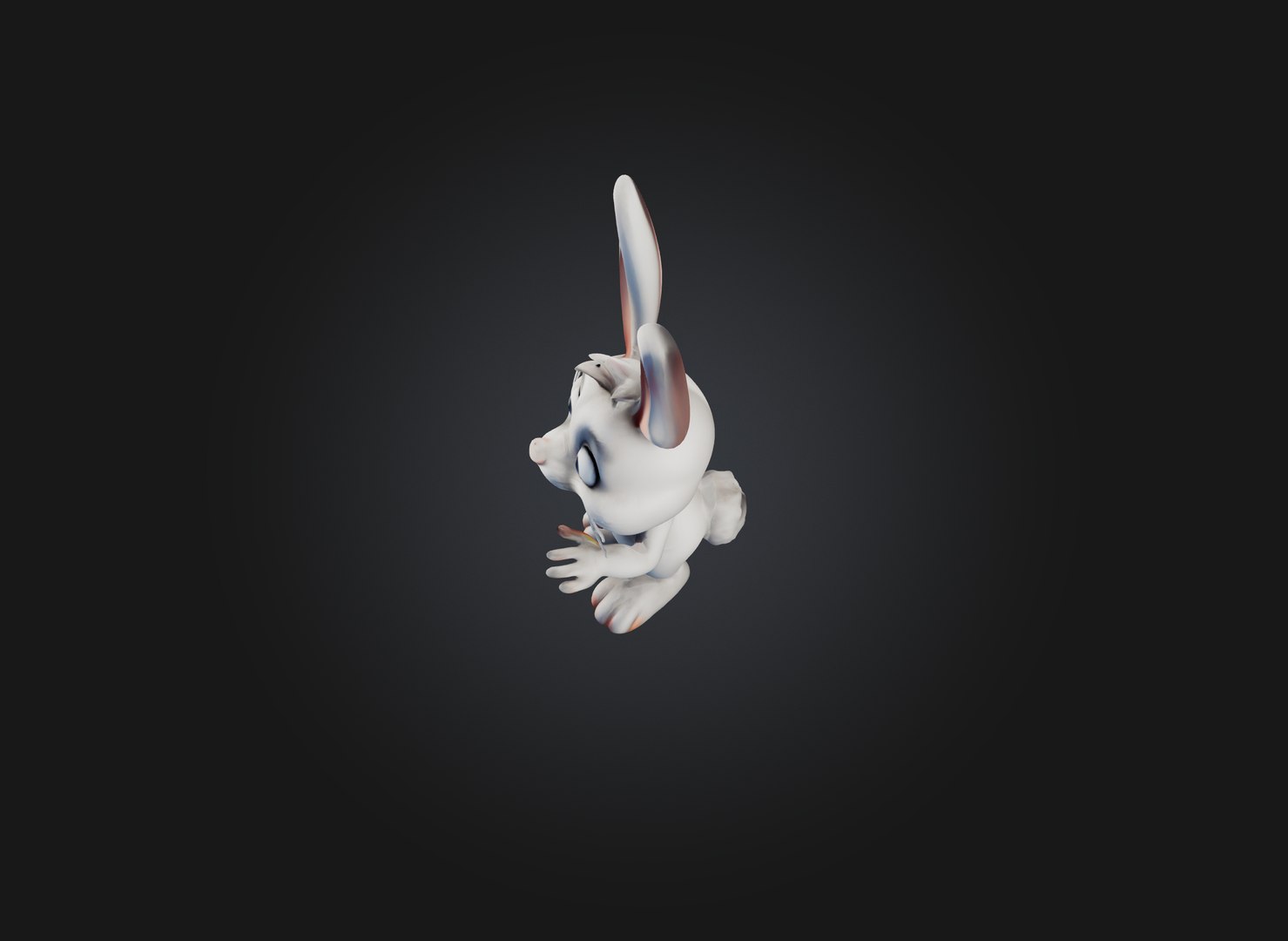 3D Model Cartoon Rabbits - TurboSquid 2288186