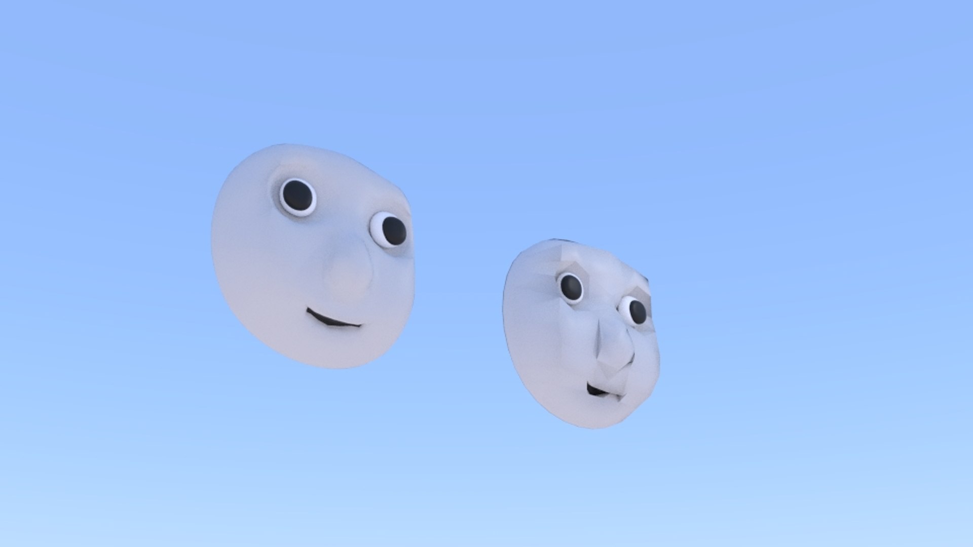 Free 3D Thomas Friend Face - TurboSquid 1266465