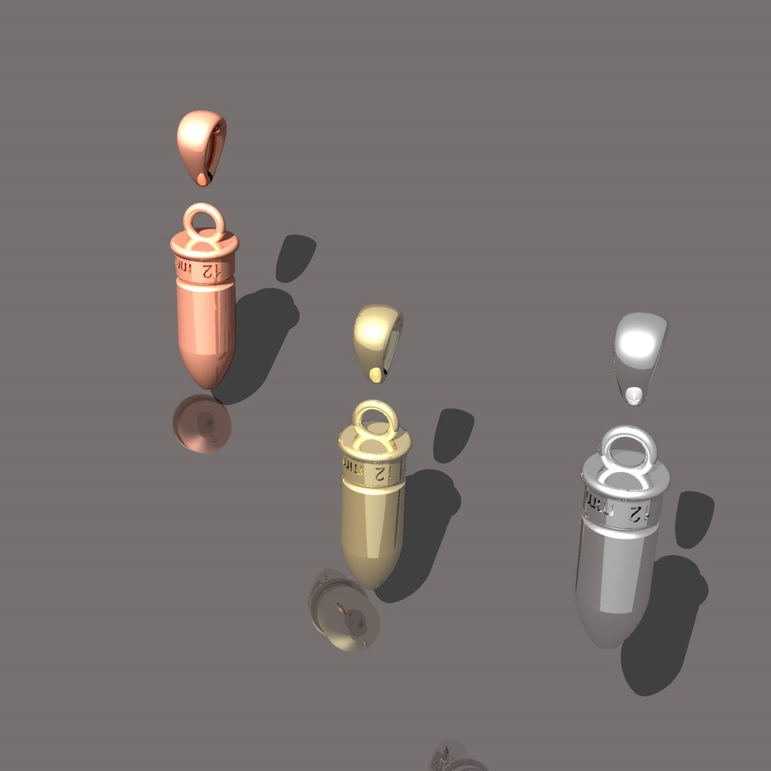 12 Mm 3D Model - TurboSquid 1342068