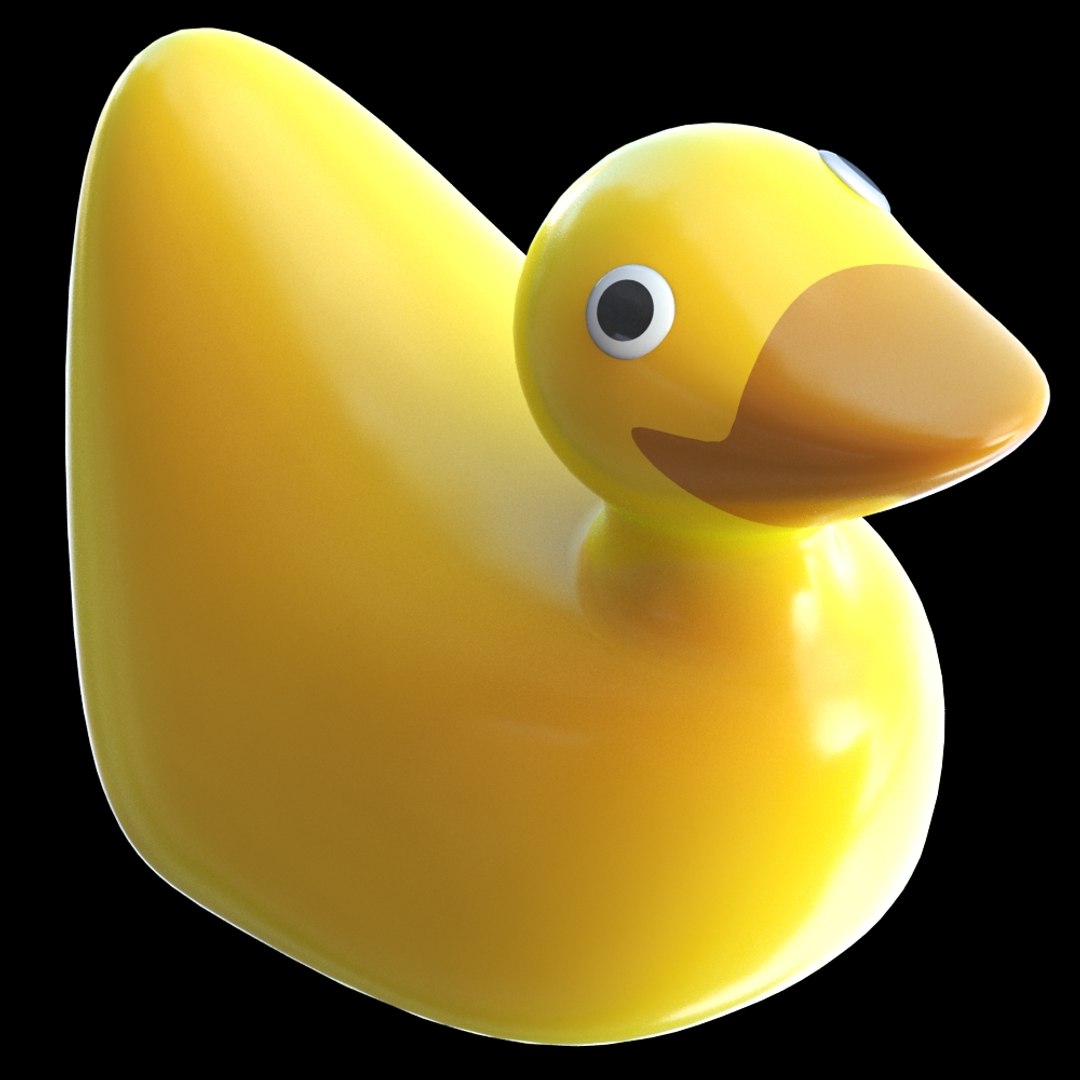 3D Rubber Duck Model - TurboSquid 1226968