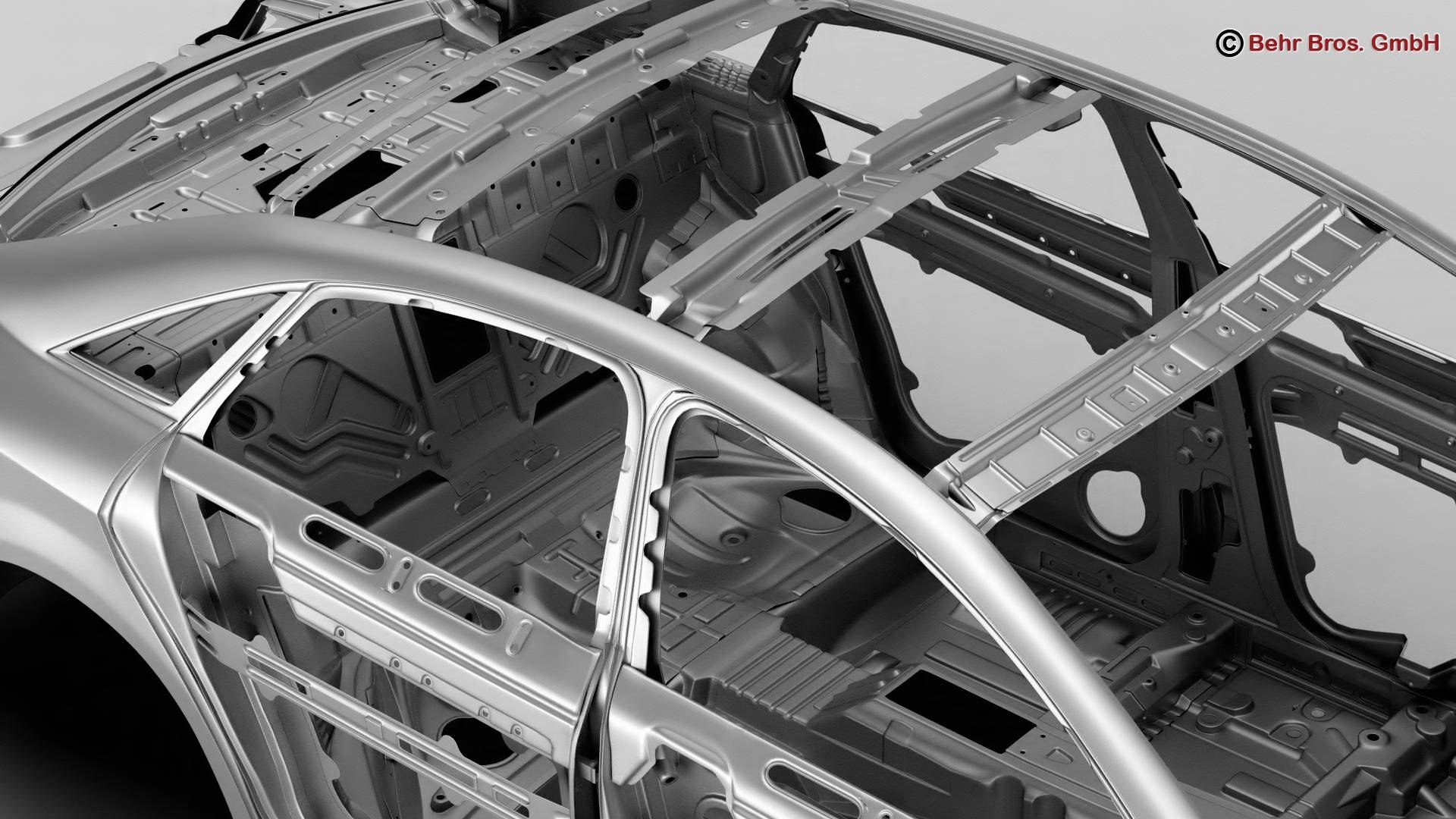 Realistic Generic Body White 3d Max