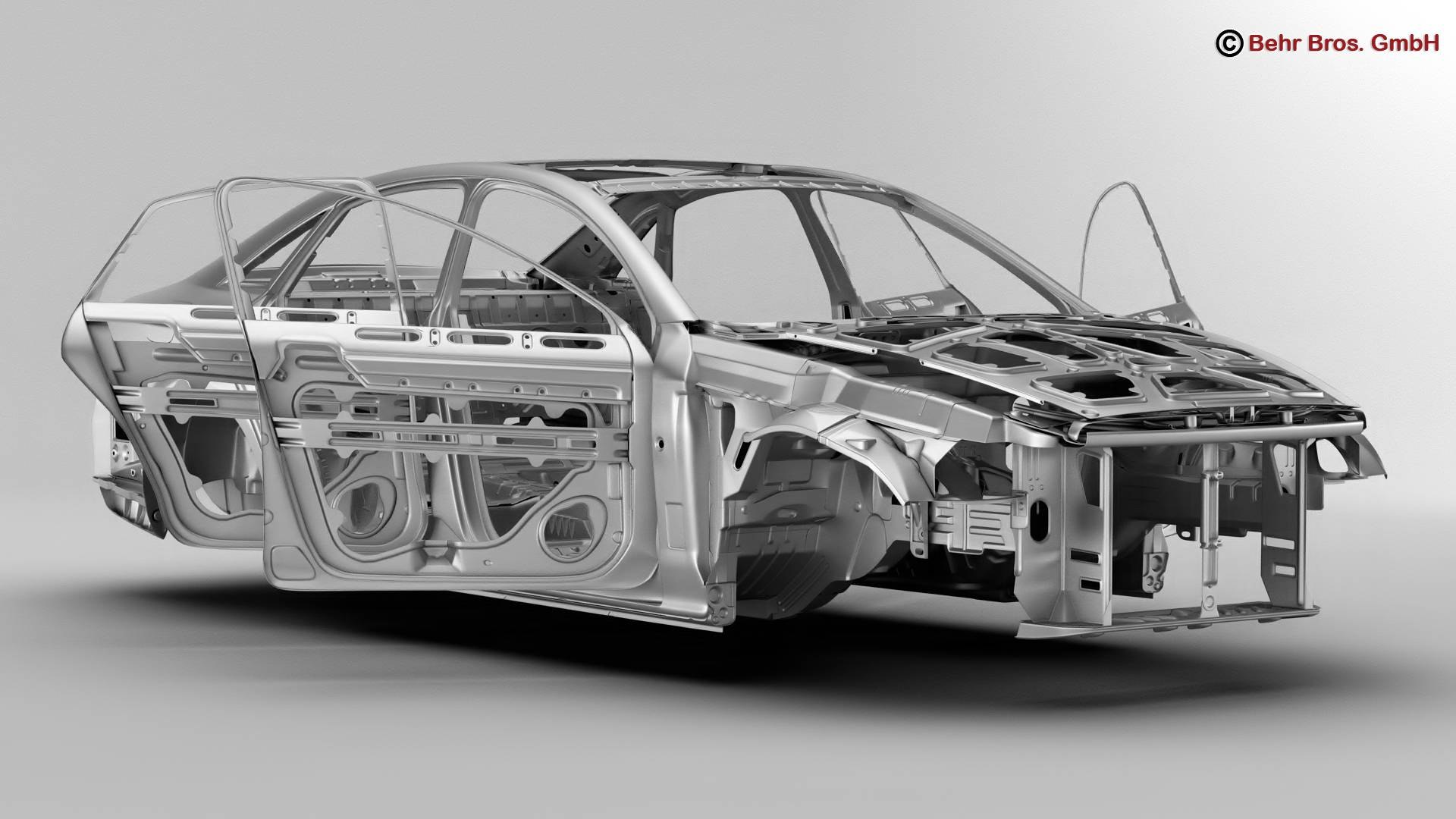 Realistic Generic Body White 3d Max