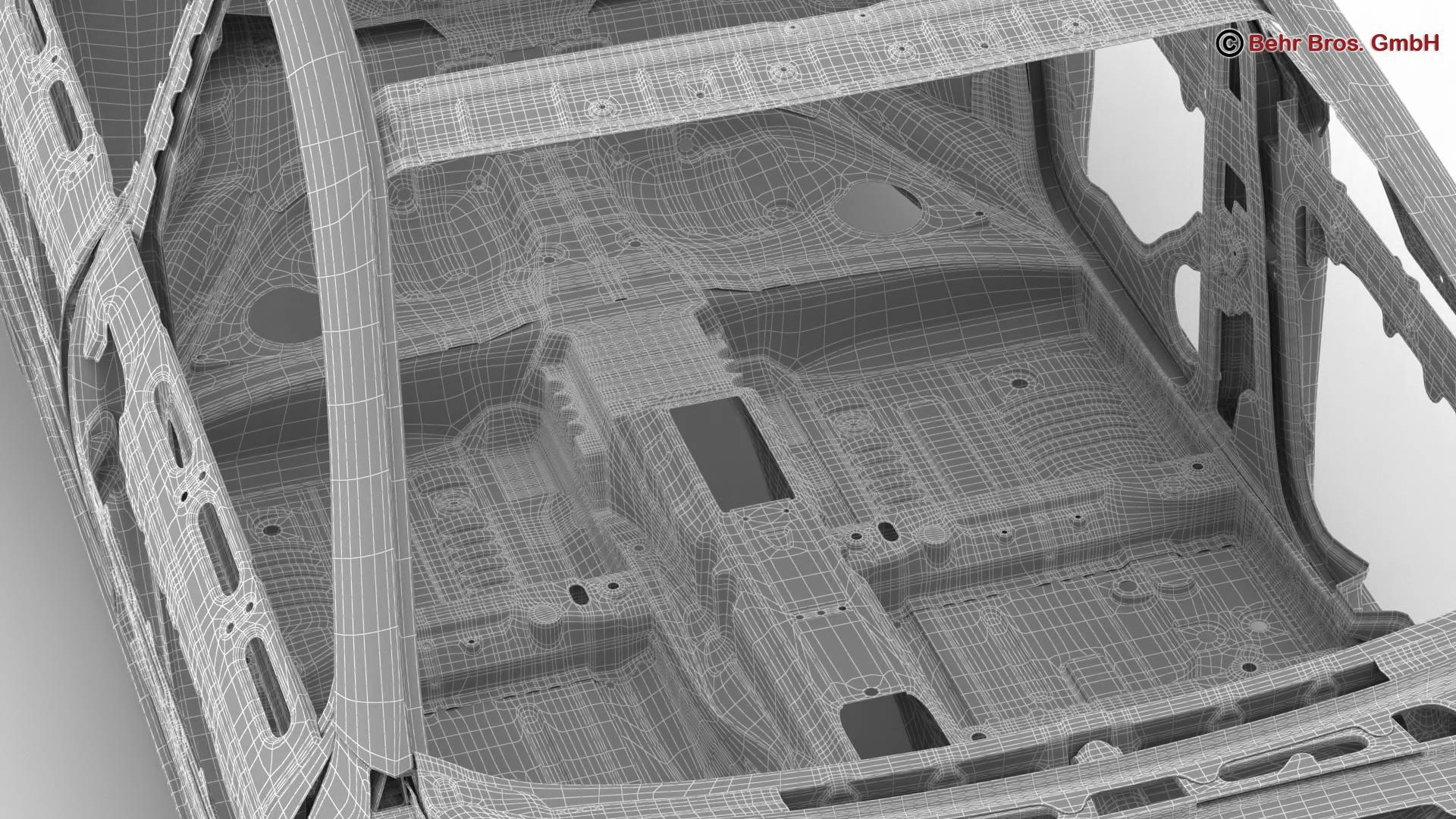 realistic generic body white 3d max