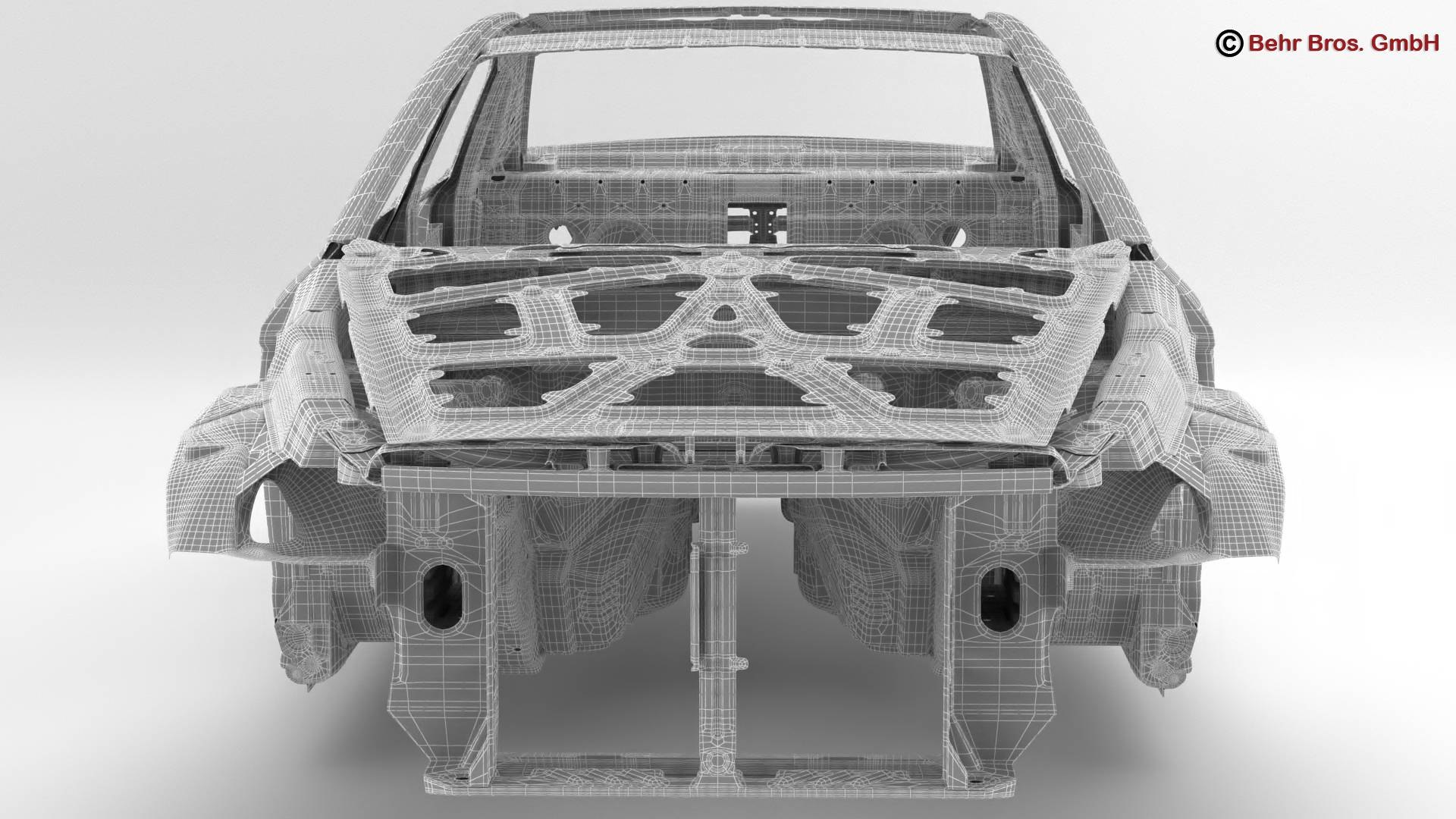 realistic generic body white 3d max