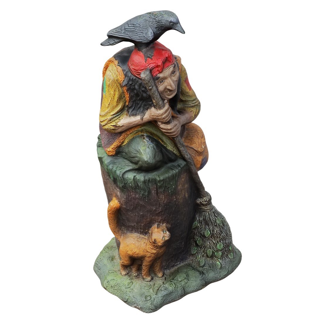 3D Sculpture Fairy-tale Character Baba Model - TurboSquid 1667086