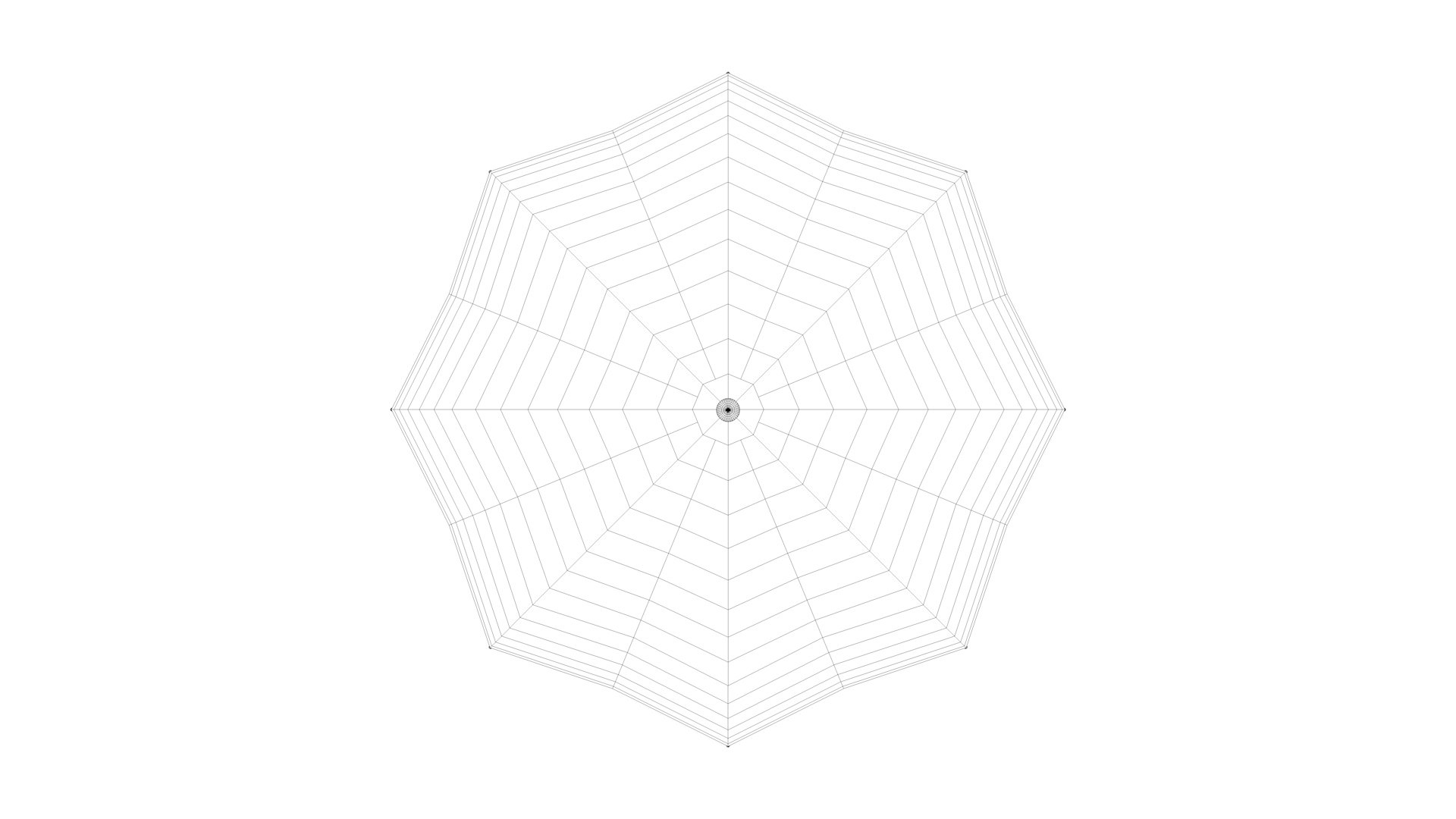 3D Low Poly Umbrella - TurboSquid 1947077
