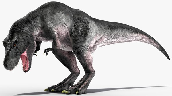 modelo 3d T Rex comiendo animado aparejado - TurboSquid 2102891