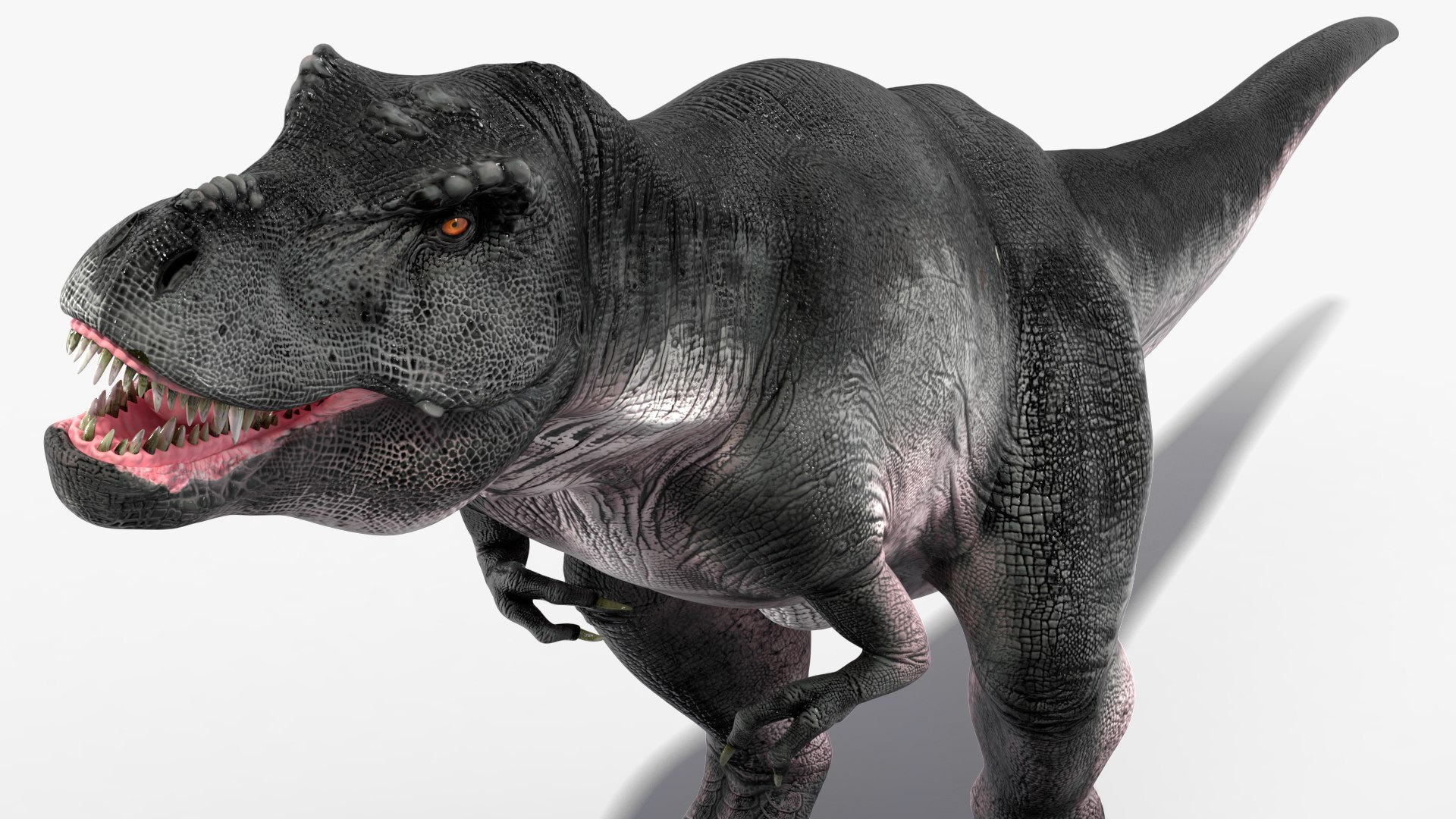 T Rex Eating Animated Rigged 3D - TurboSquid 2102891