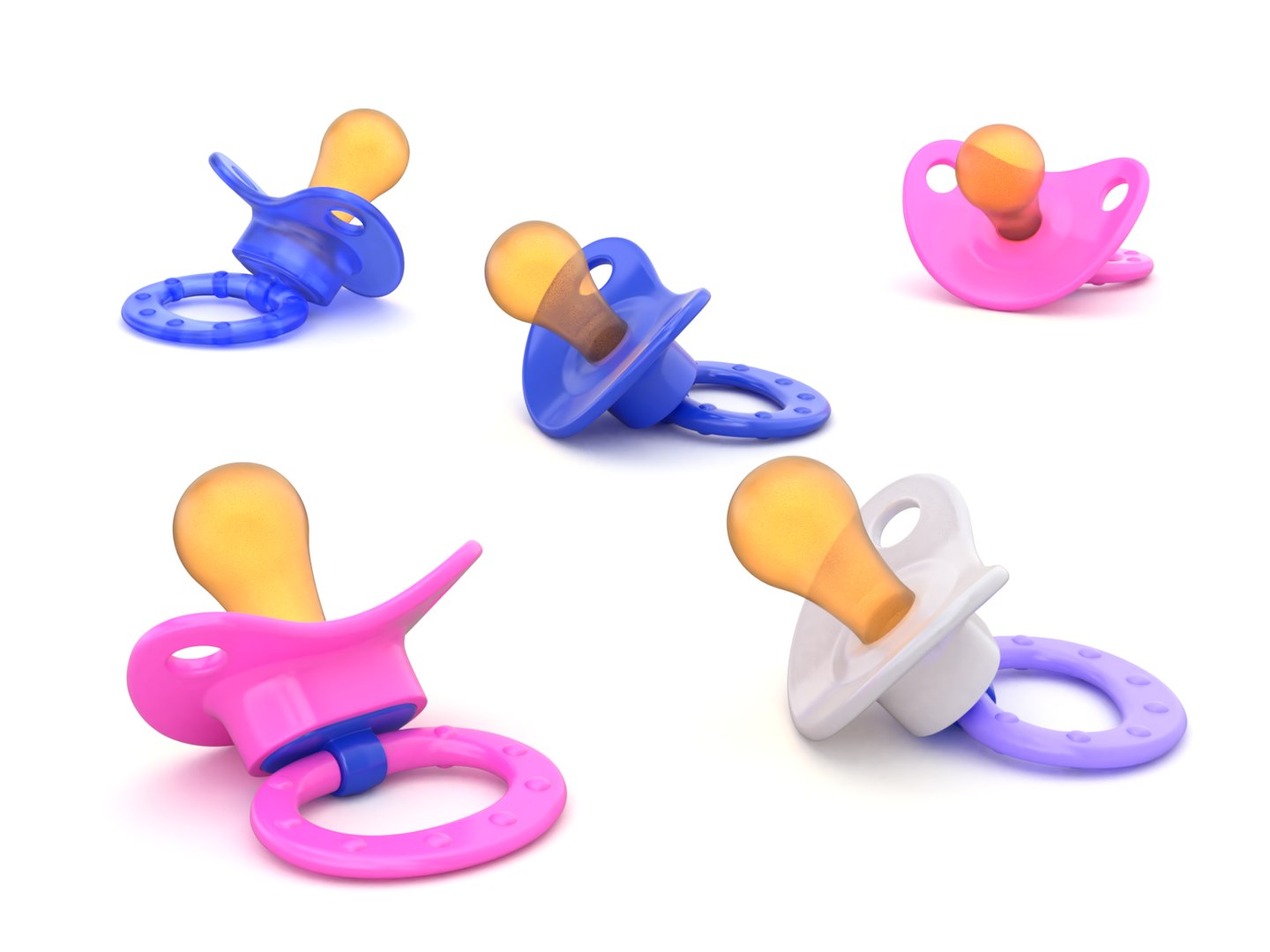 Pacifier 3D Model - TurboSquid 1401813