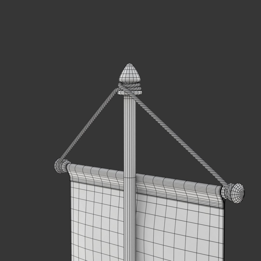 3D desk flag - TurboSquid 1447747