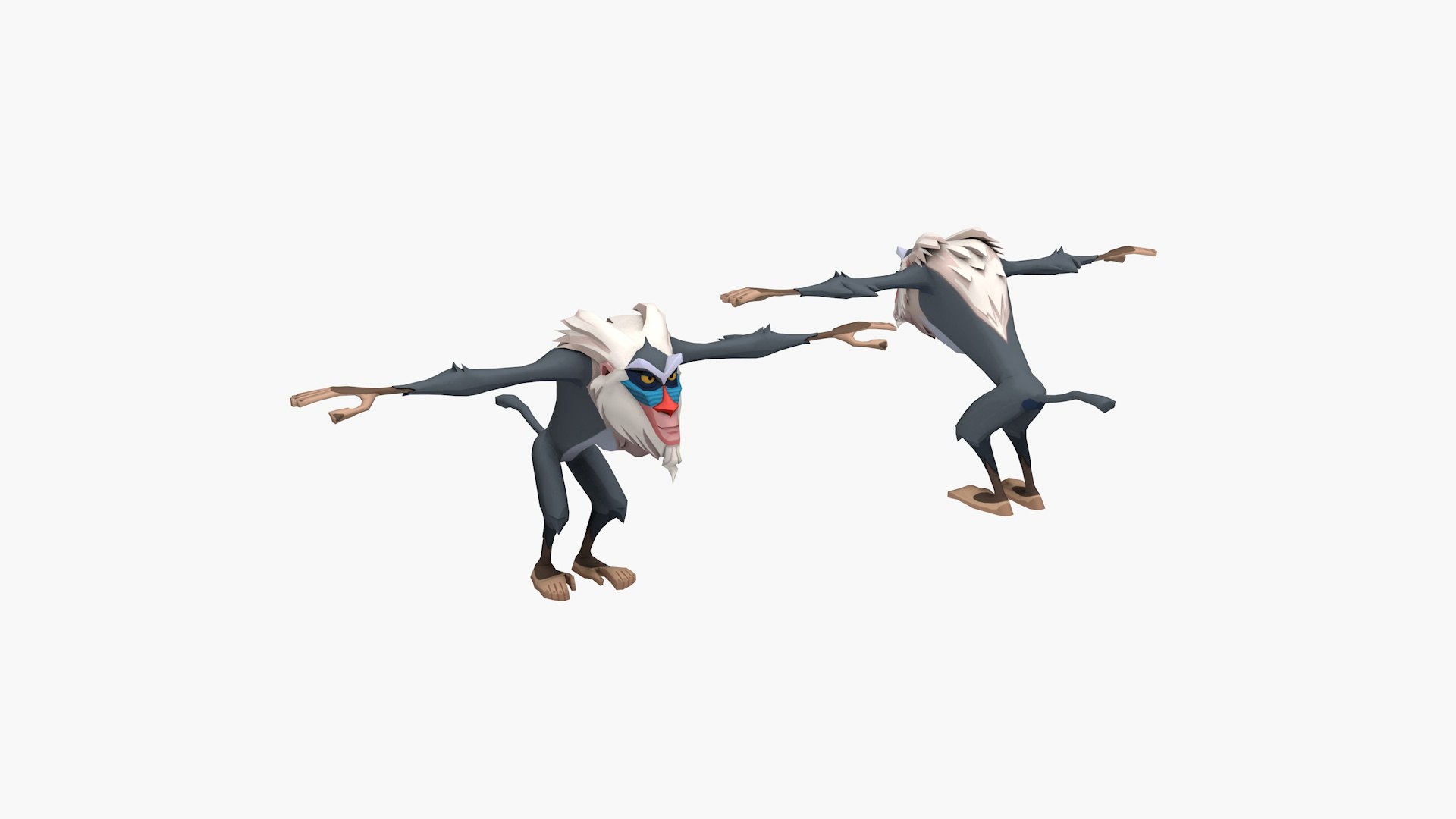 3D Model Rafiki - TurboSquid 1849805