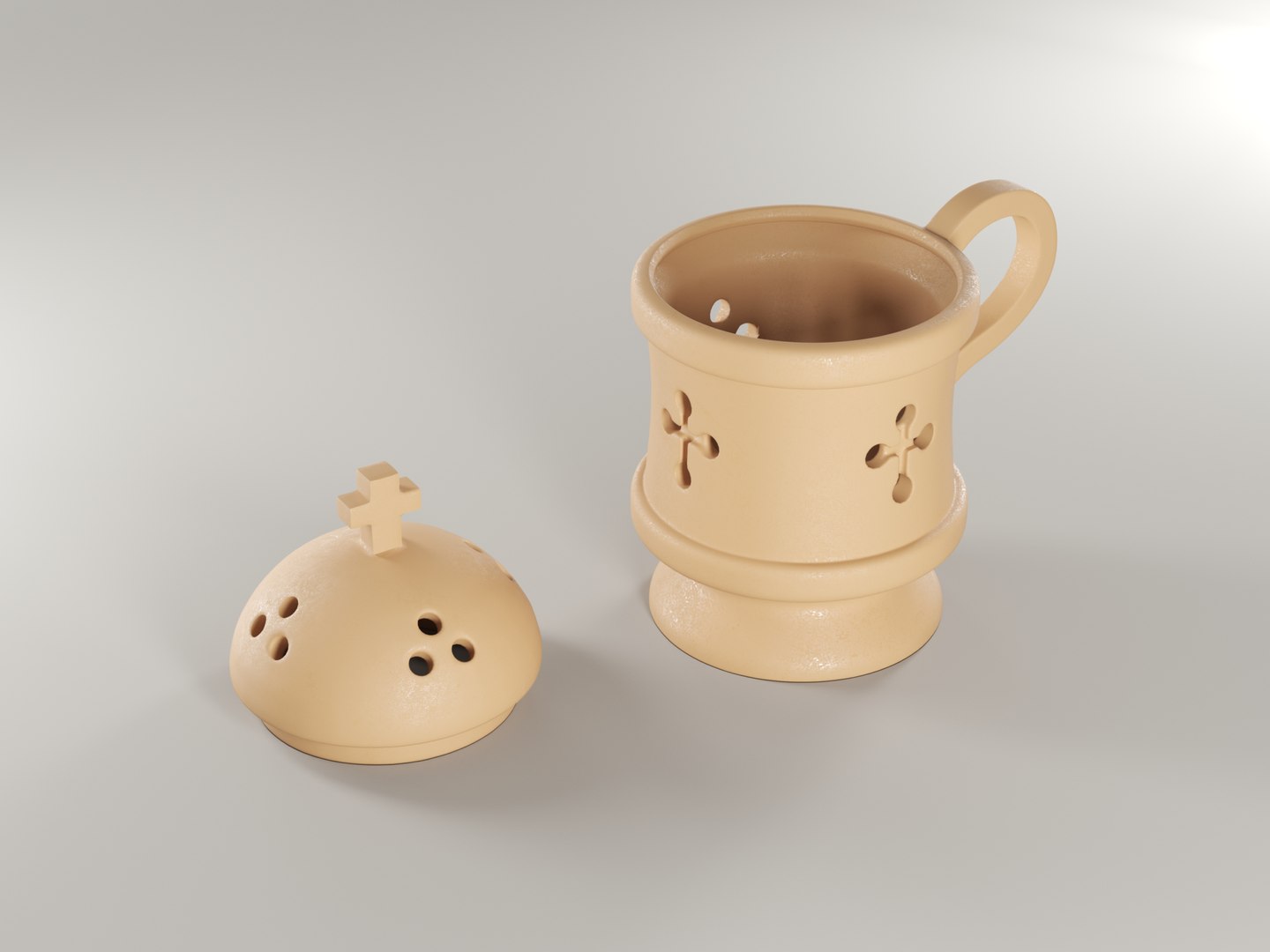 Free Orthodox Ceramic Censer 3D - TurboSquid 2073783