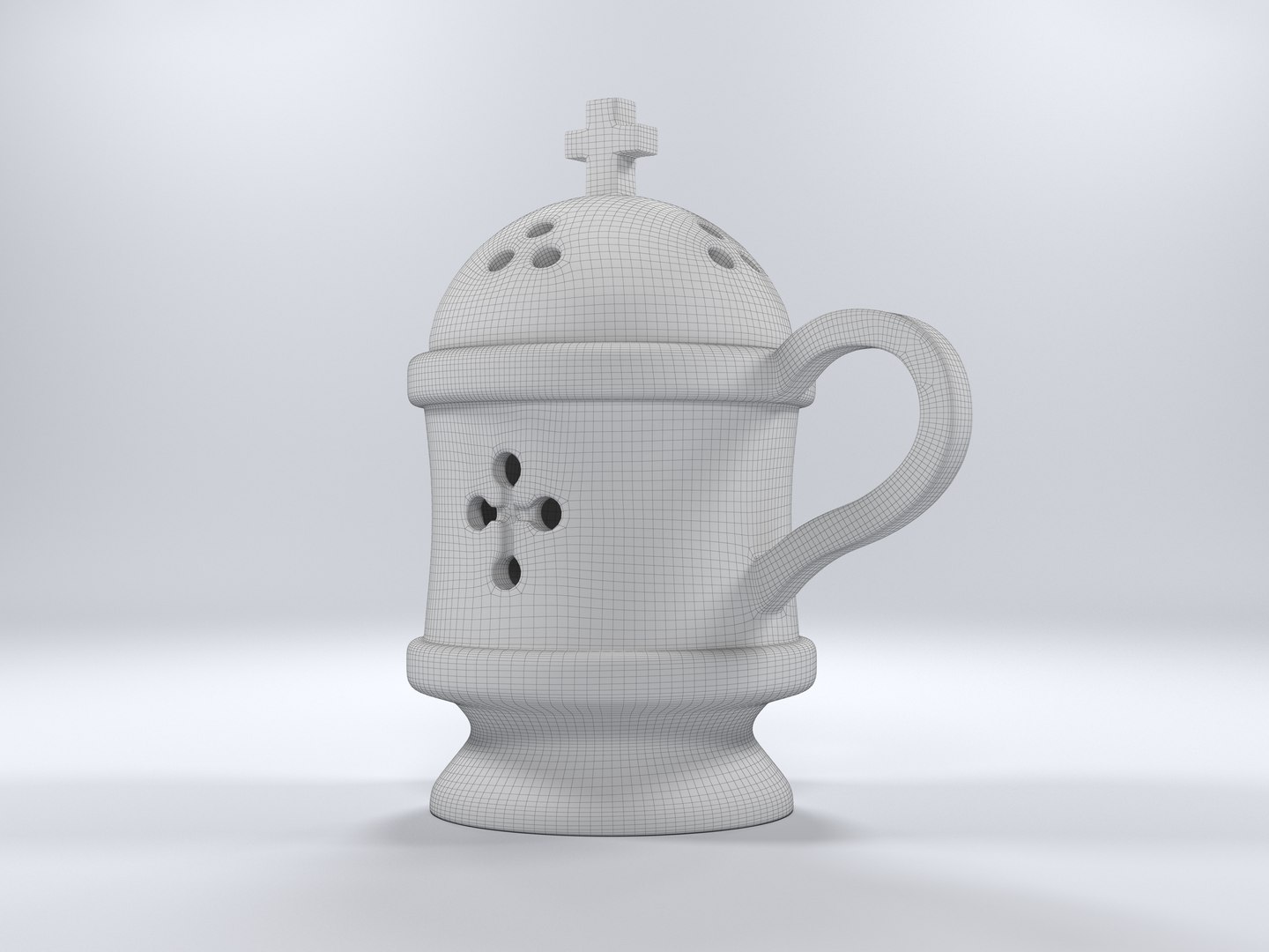 Free Orthodox Ceramic Censer 3D - TurboSquid 2073783