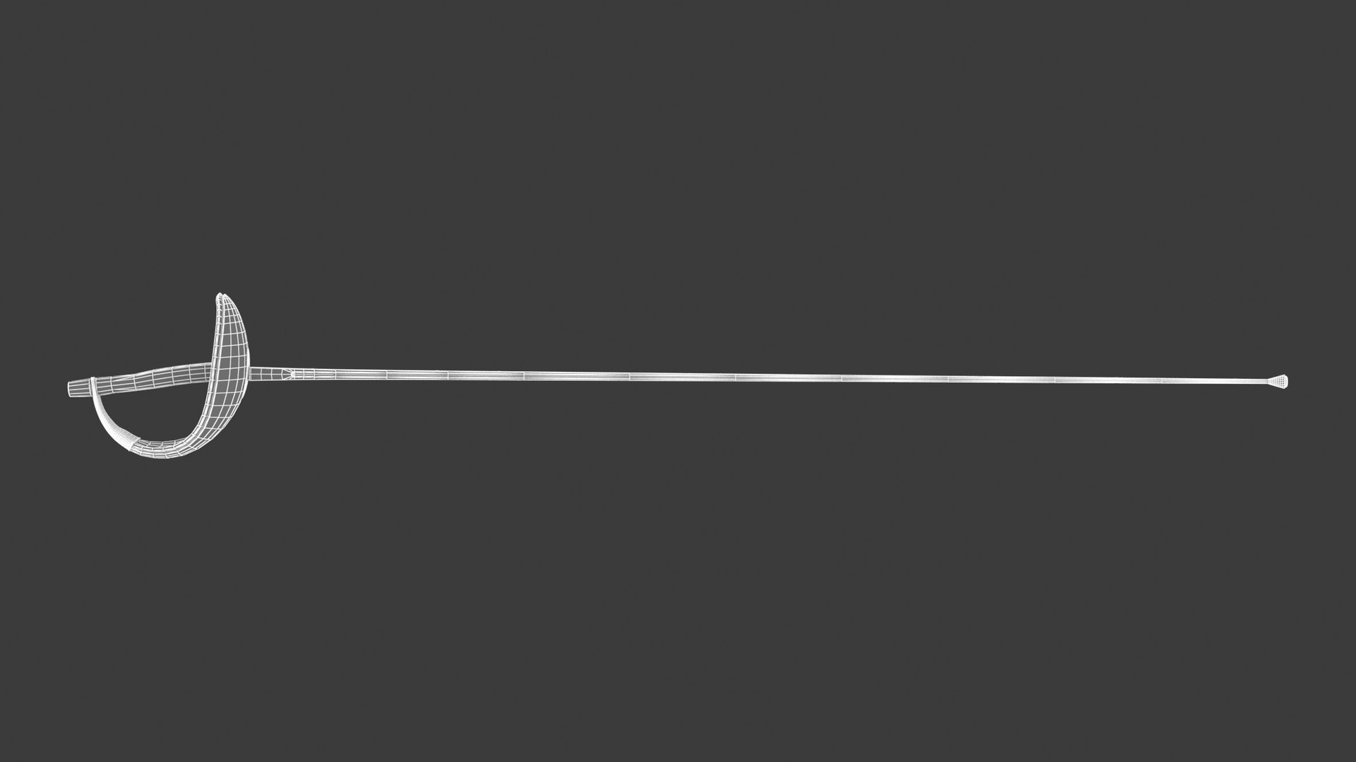 3D Sabre Sword Realistic - TurboSquid 1924319