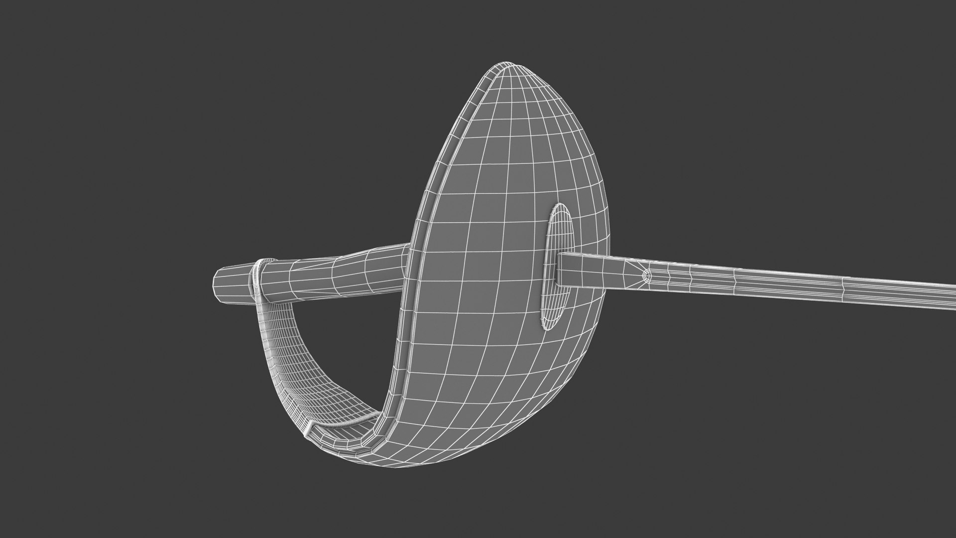 3D Sabre Sword Realistic - TurboSquid 1924319