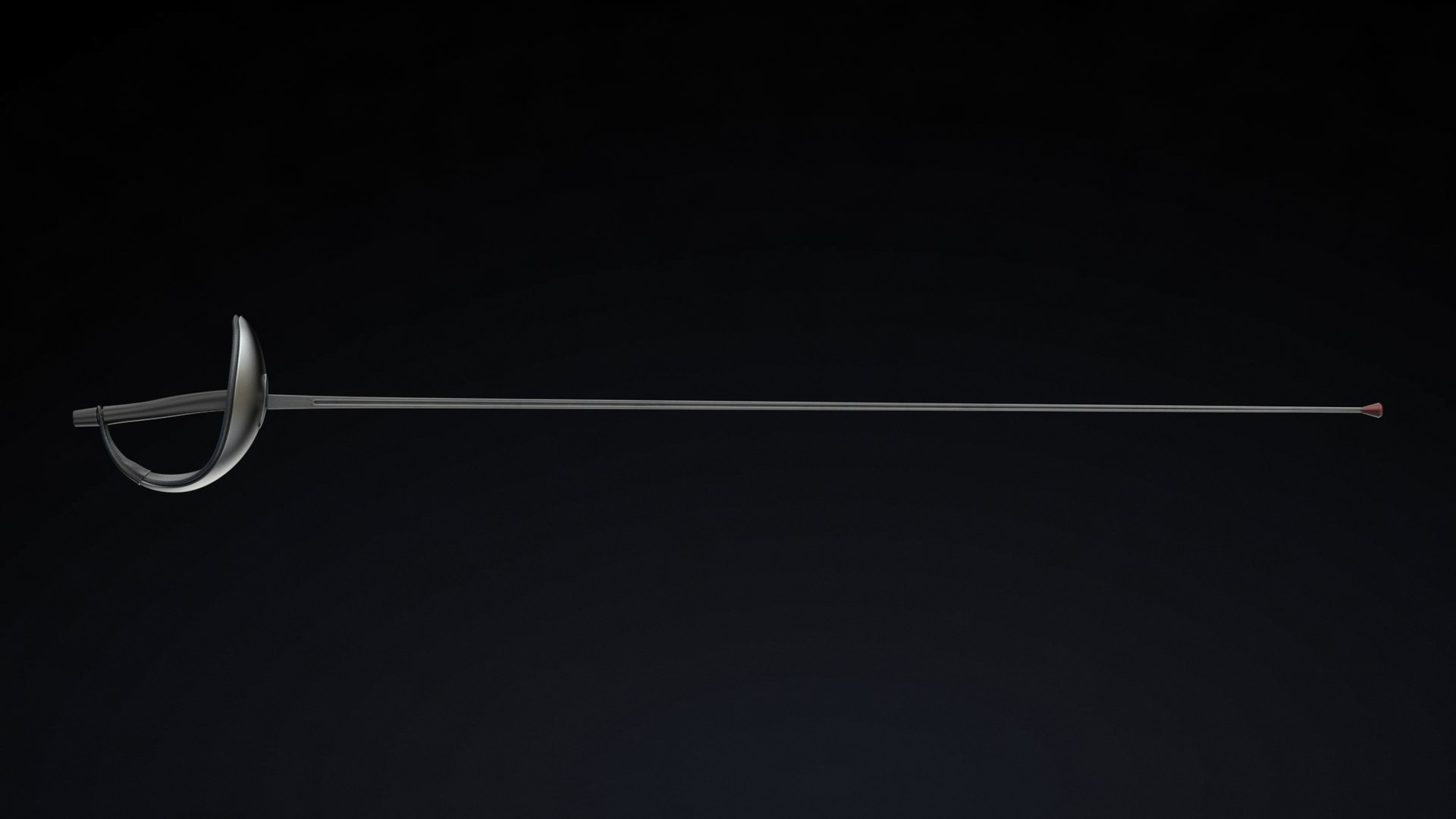 3D Sabre Sword Realistic - TurboSquid 1924319