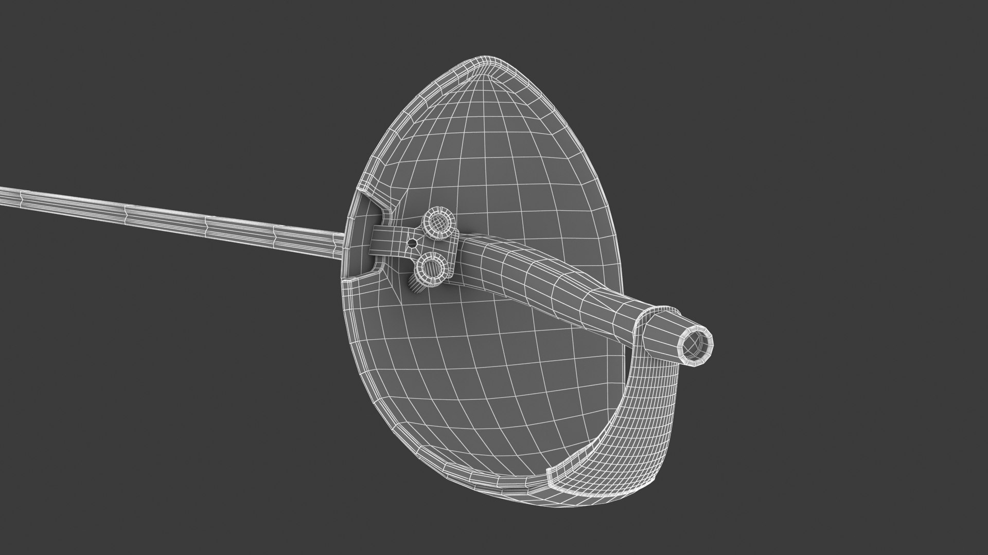 3D Sabre Sword Realistic - TurboSquid 1924319