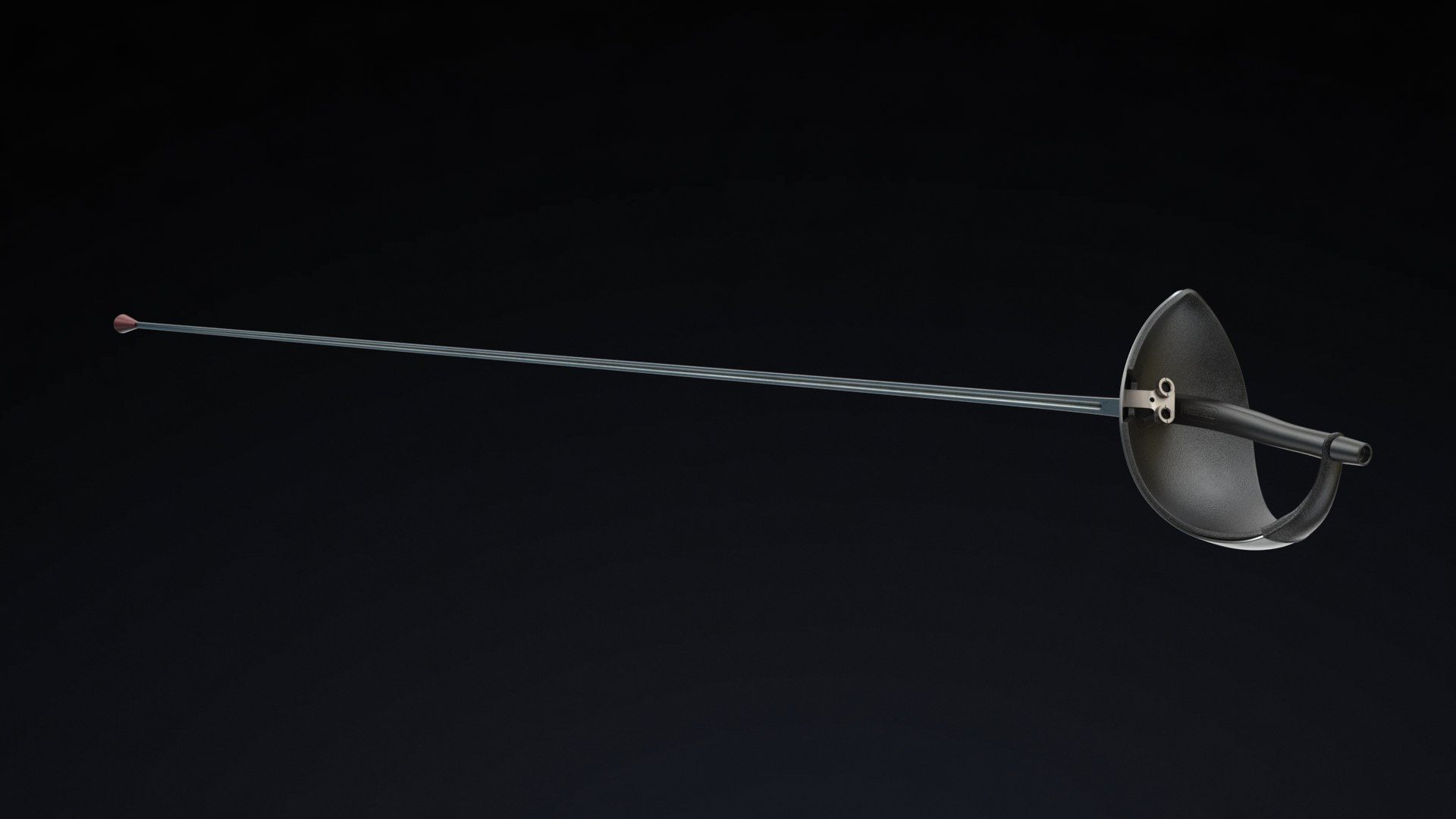 3D Sabre Sword Realistic - TurboSquid 1924319