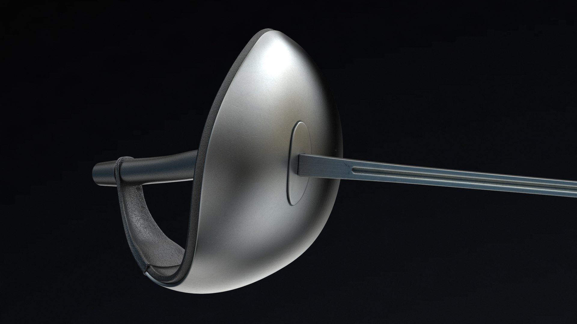 3D Sabre Sword Realistic - TurboSquid 1924319