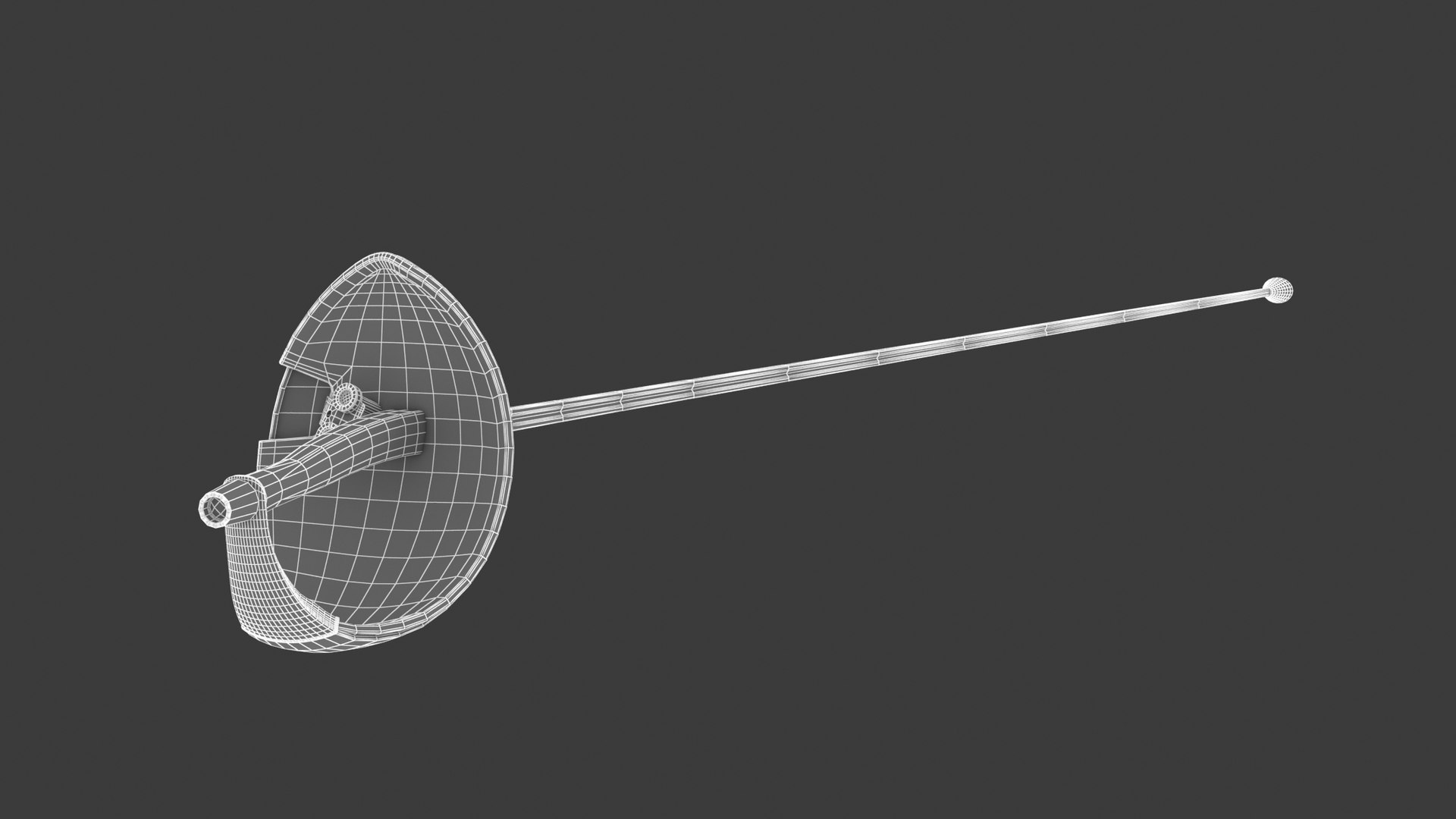 3D Sabre Sword Realistic - TurboSquid 1924319