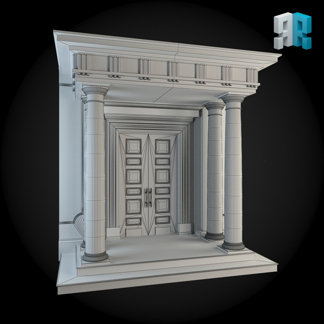 Architectural Modules 3d Model