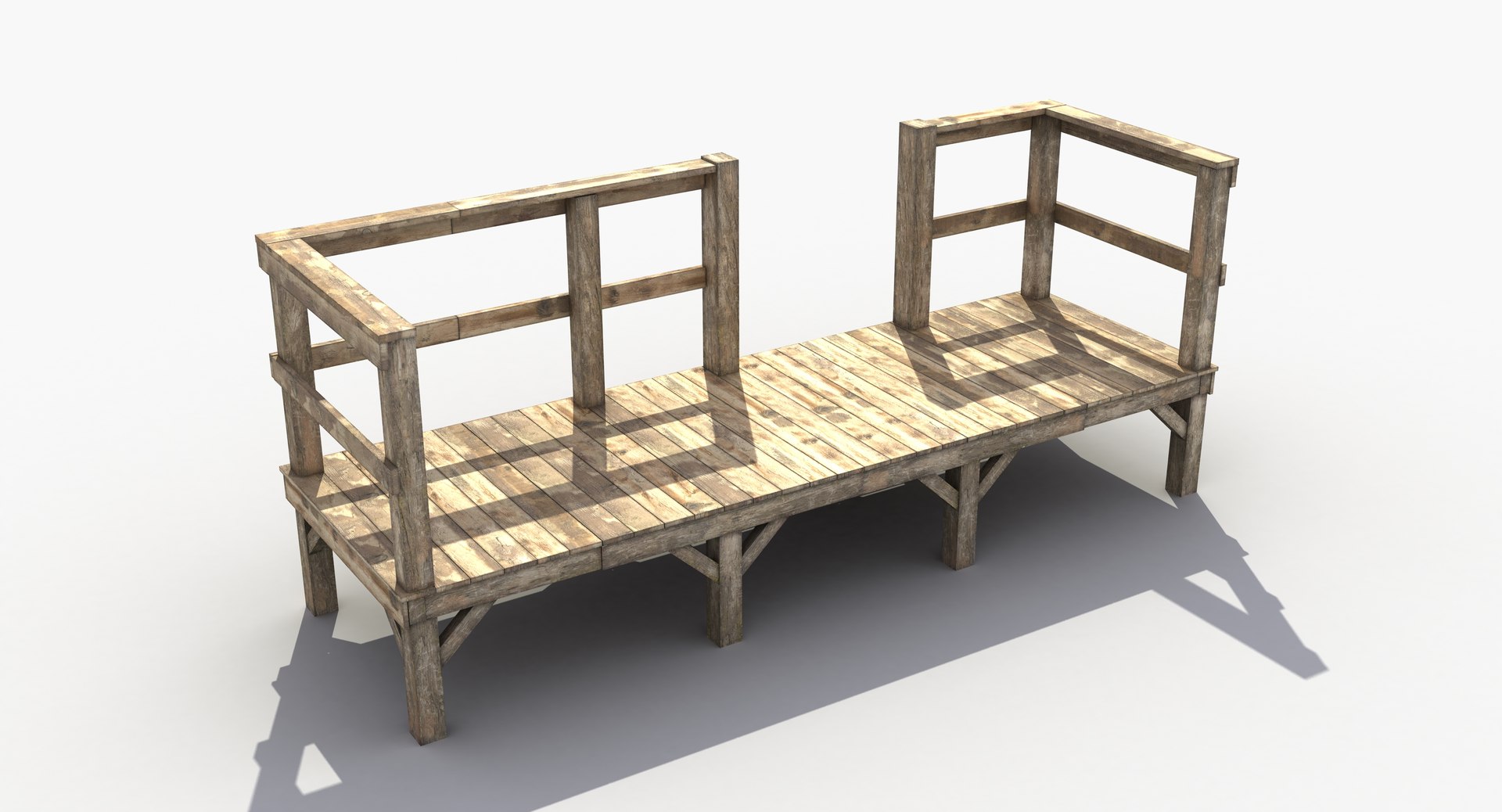 Building Deck 2 3D model - TurboSquid 2140787