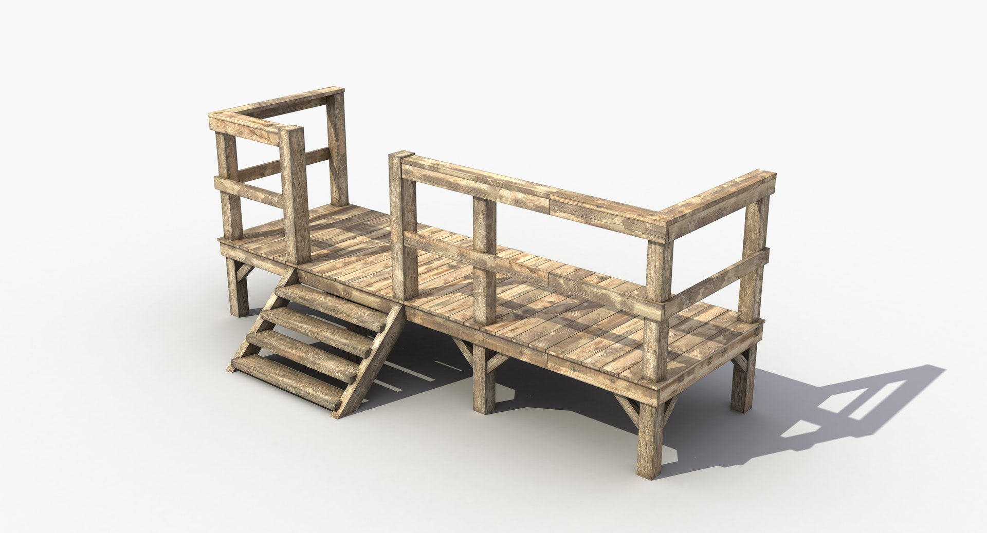 Building Deck 2 3D model - TurboSquid 2140787