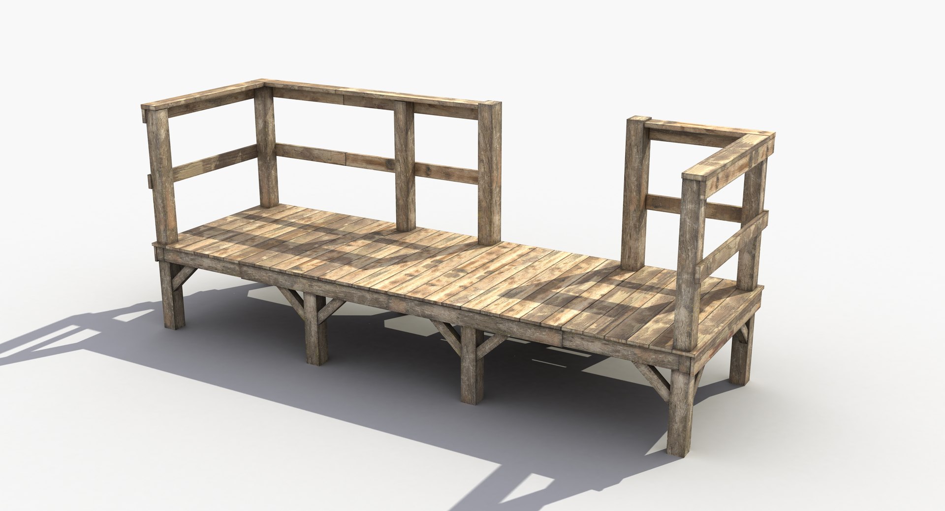 Building Deck 2 3D model - TurboSquid 2140787