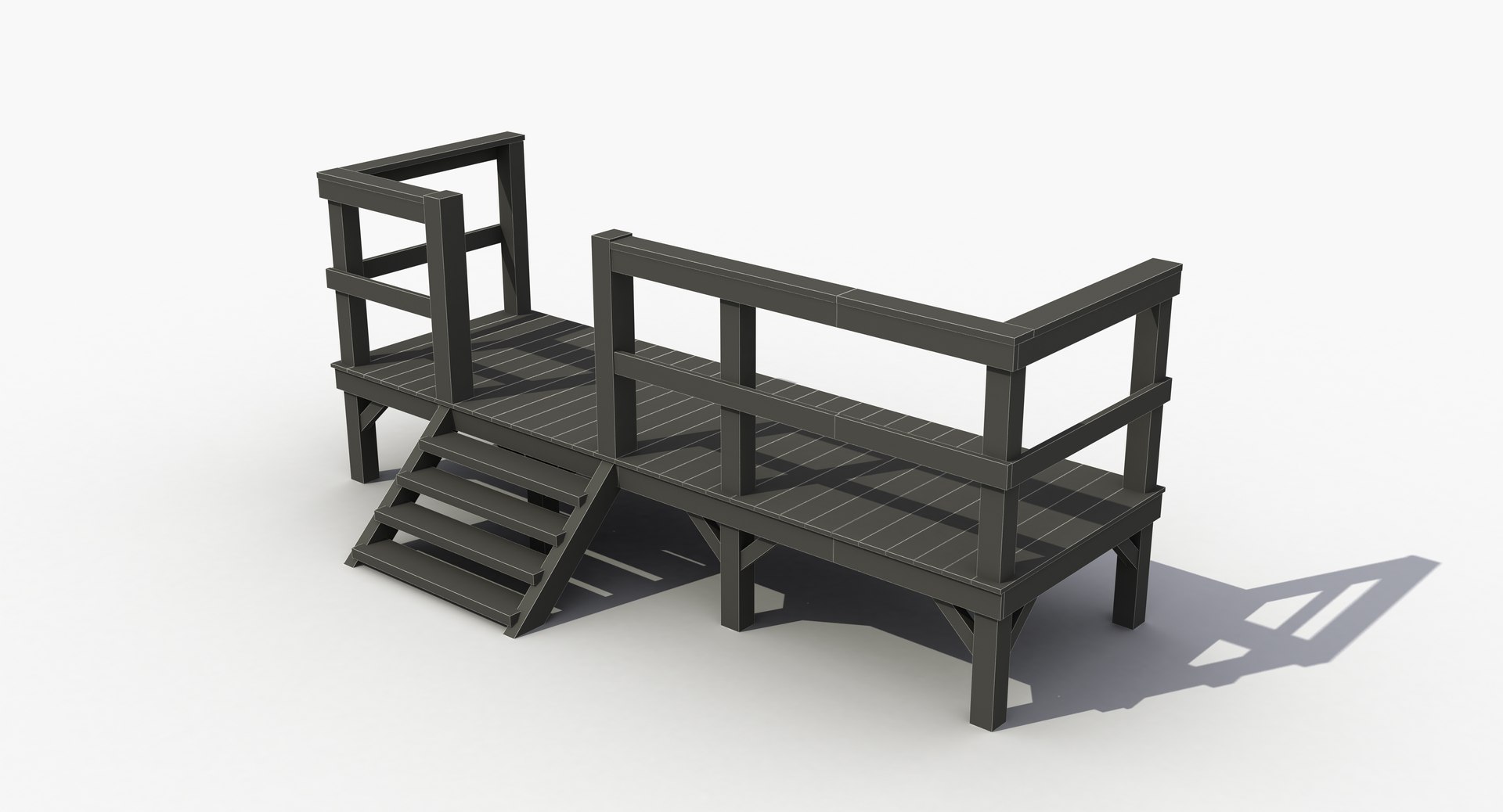 Building Deck 2 3D model - TurboSquid 2140787