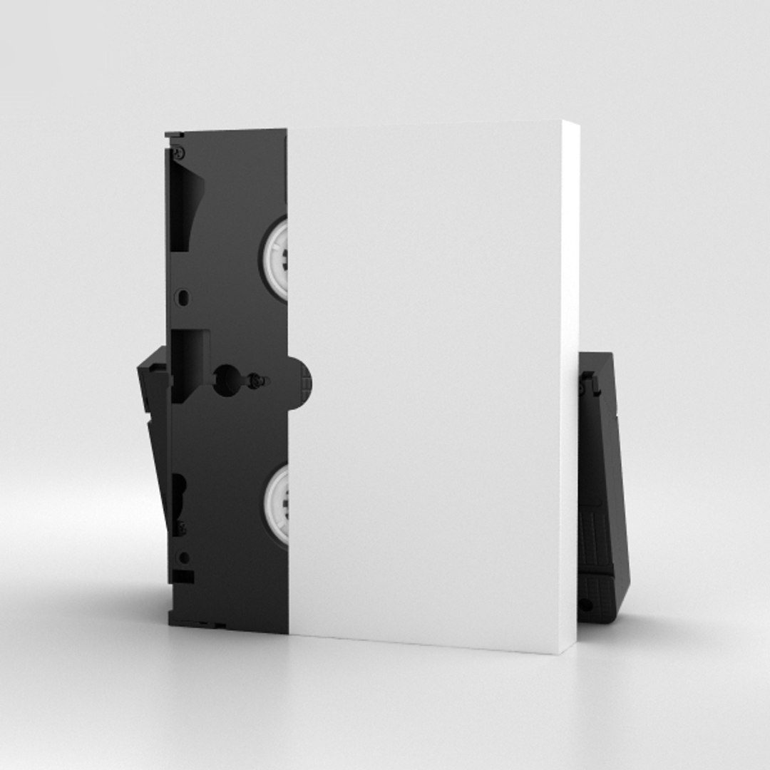 3D vhs cassette model - TurboSquid 1371161