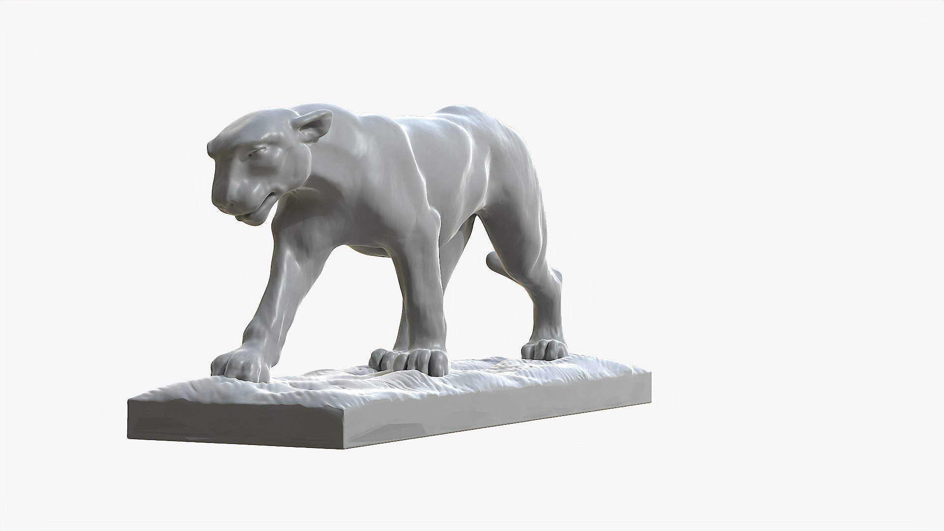 Walking Leopard 3D Model - TurboSquid 1919391