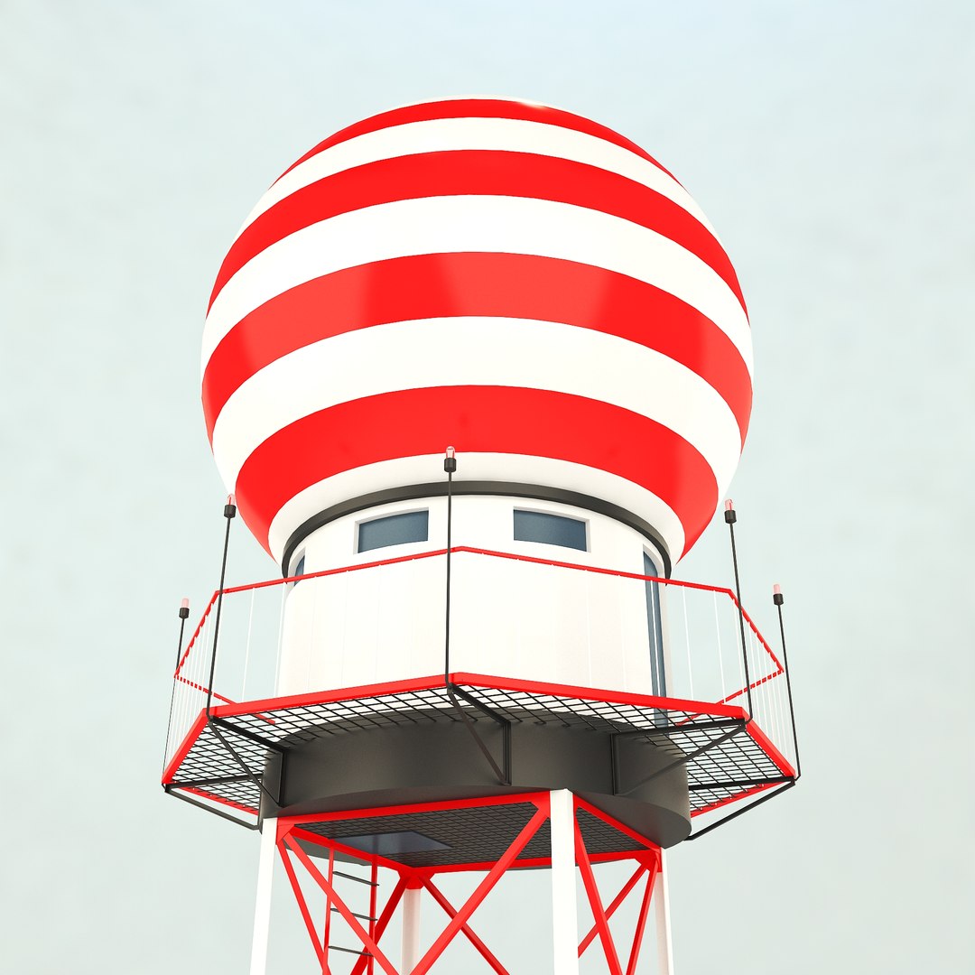Equipment Weather Radar 3D Model - TurboSquid 1643871