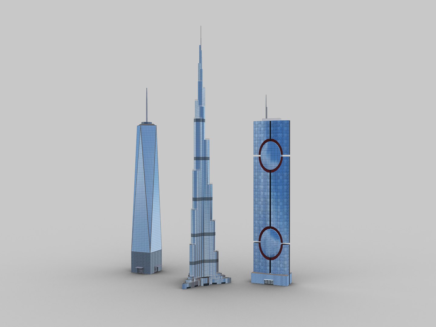 Modern Building Pack 1 3D Model - TurboSquid 1860647