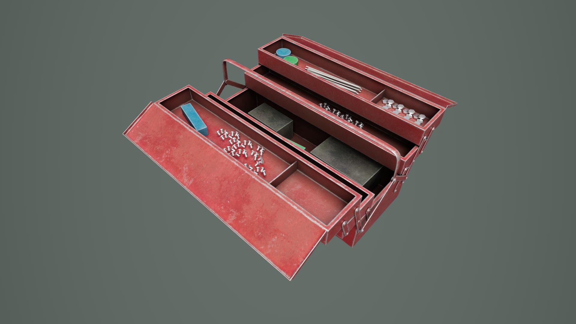 Tool Box 02 Model - TurboSquid 2196901
