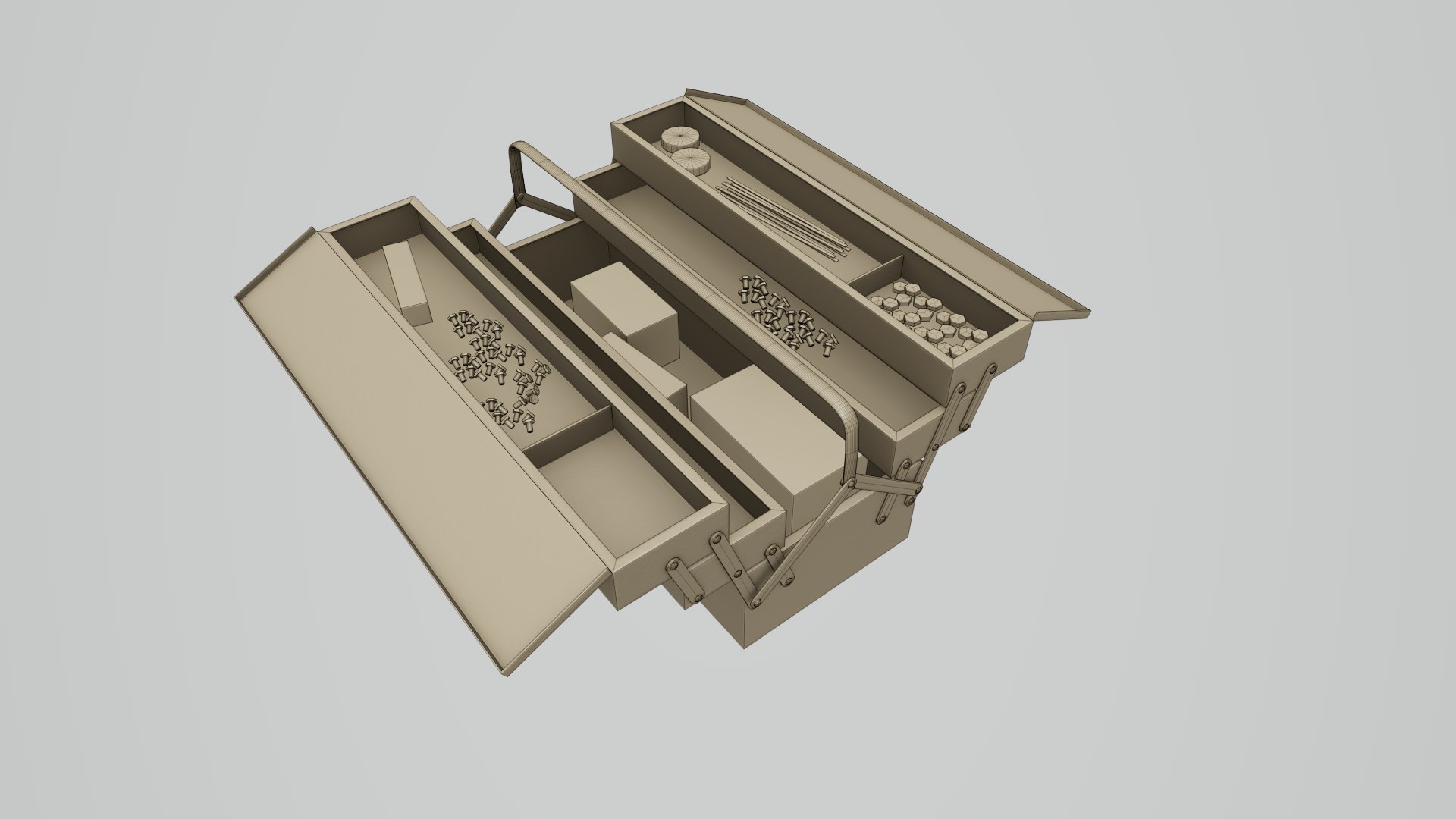 Tool Box 02 Model - TurboSquid 2196901