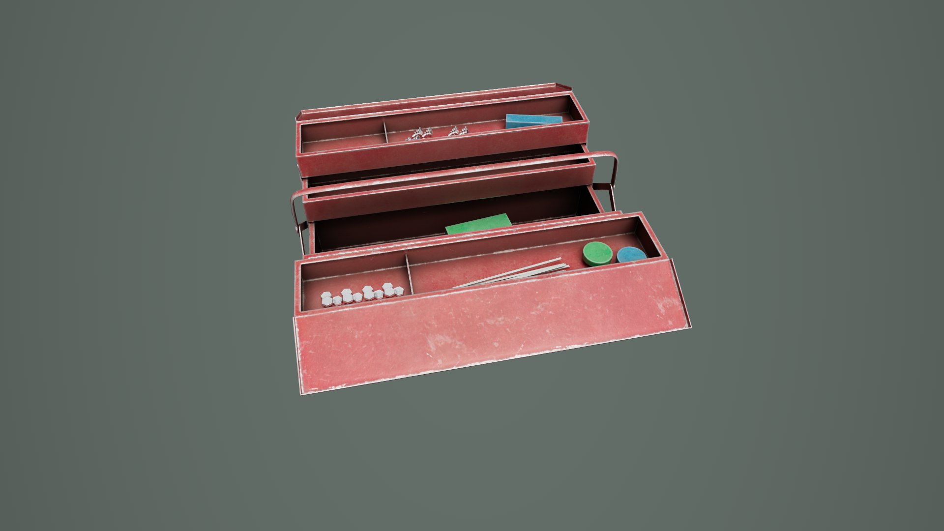 Tool Box 02 Model - TurboSquid 2196901