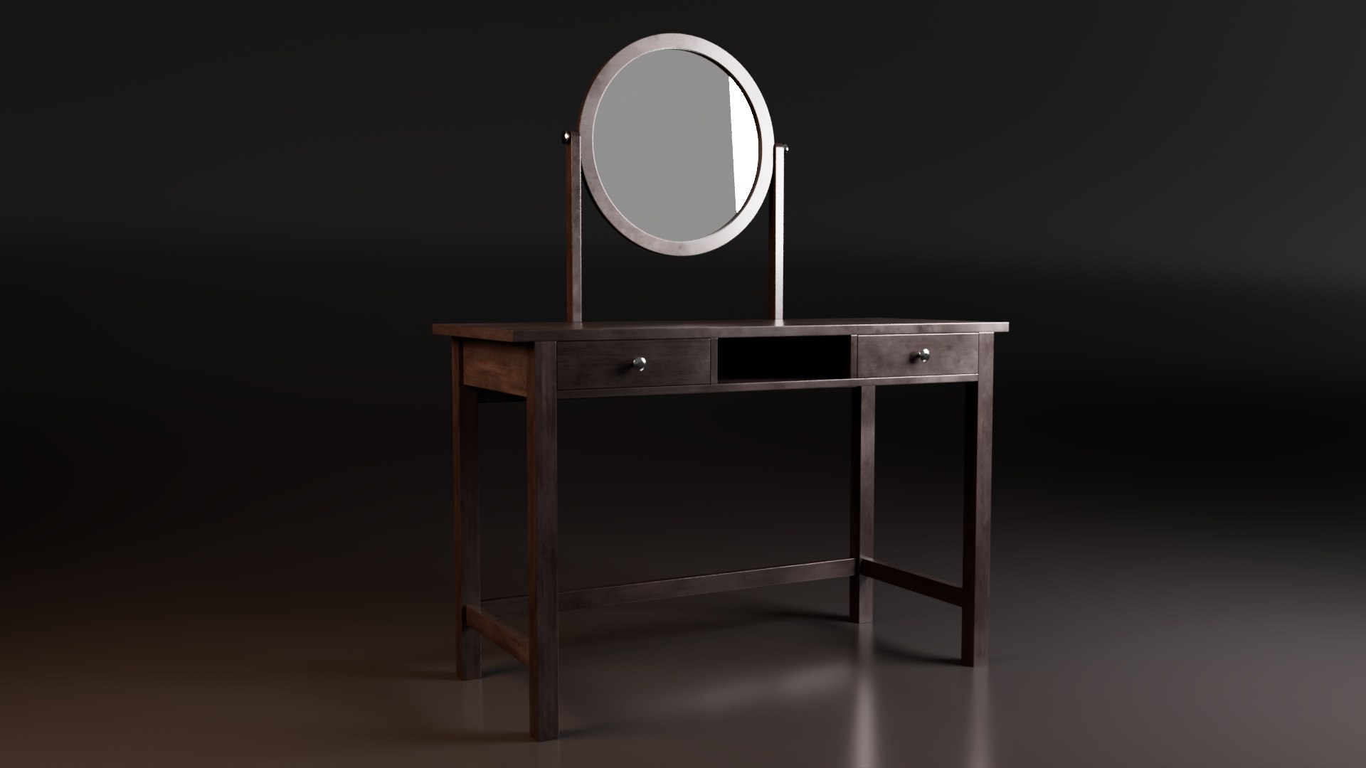 Free Dressing Table 3D Model - TurboSquid 2372059